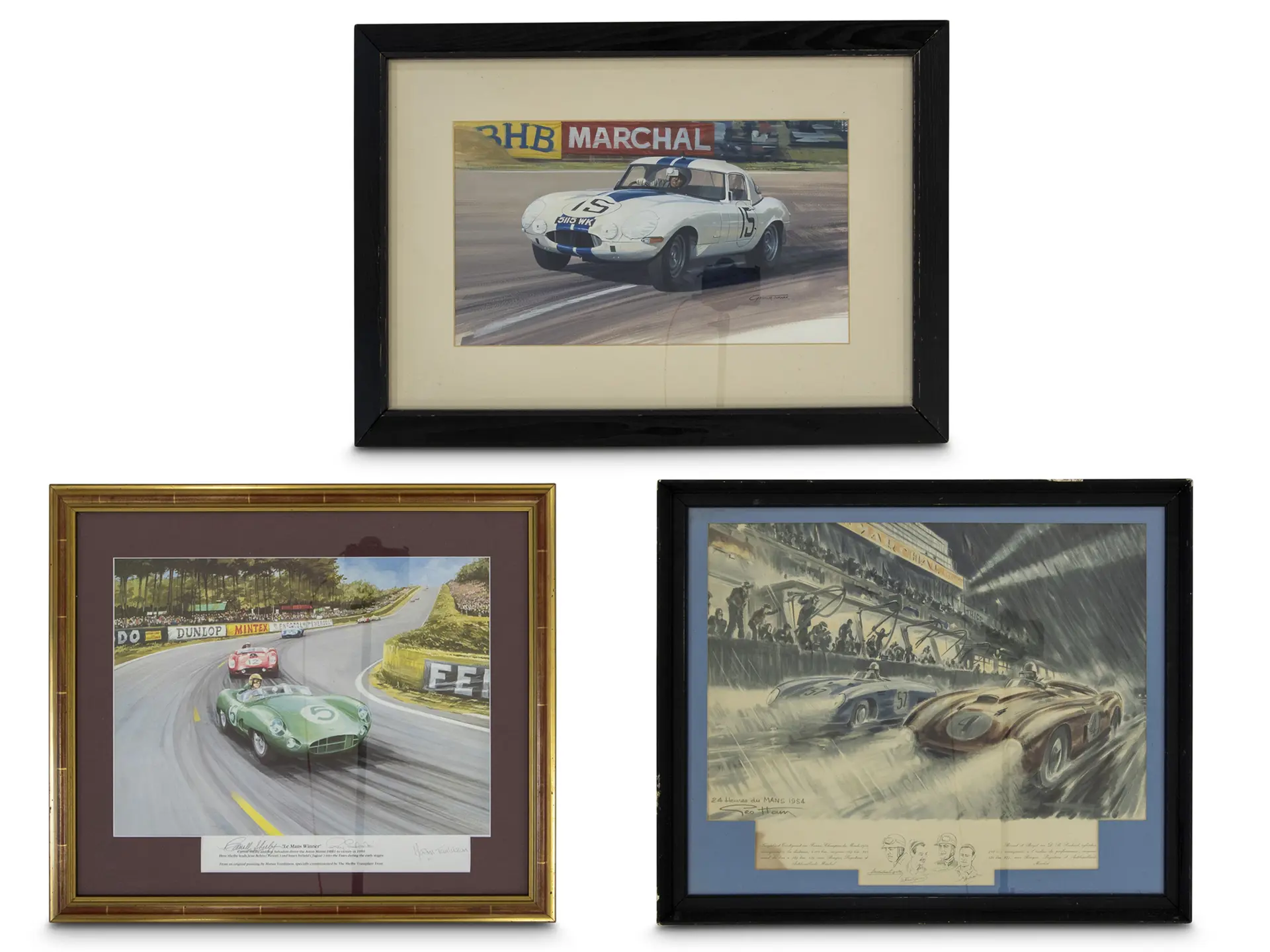 Automotive Artwork by Geo Ham and George Turner, Framed | Unwrapped ...