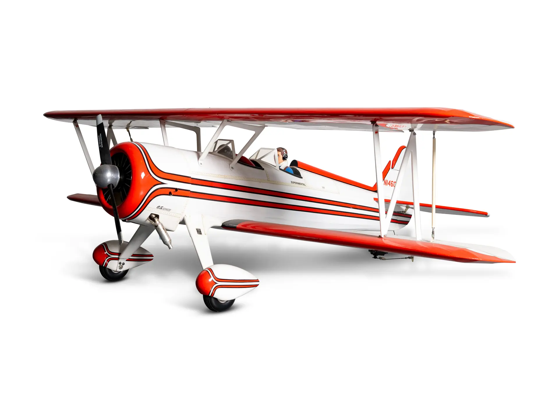 Boeing PT11 Super Stearman Model Airplane | The Oscar Davis Memorabilia ...