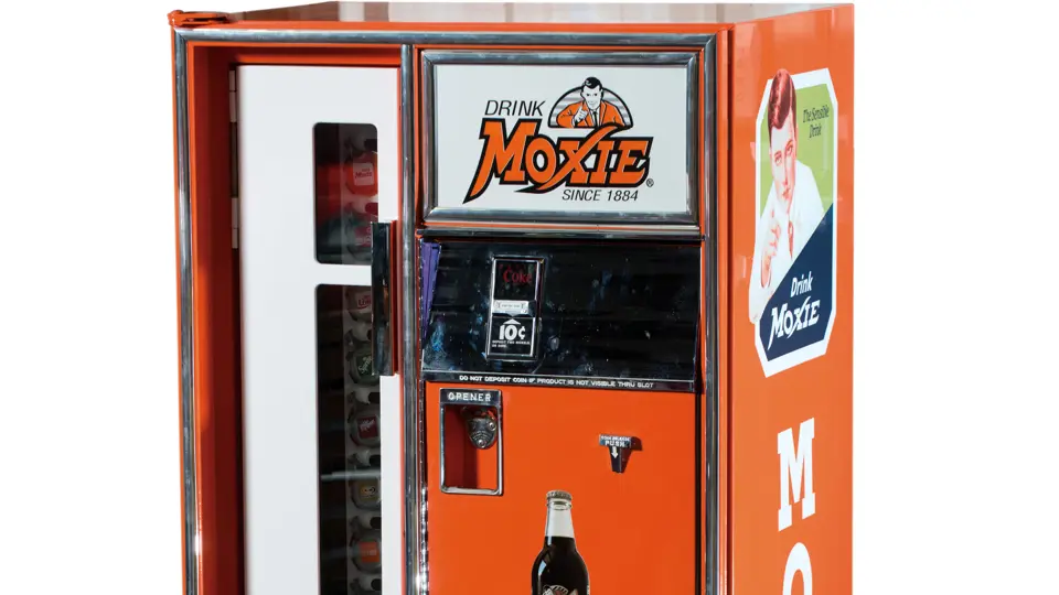 Moxie Vending Machine | The Bruce Weiner Microcar Museum | RM Sotheby's