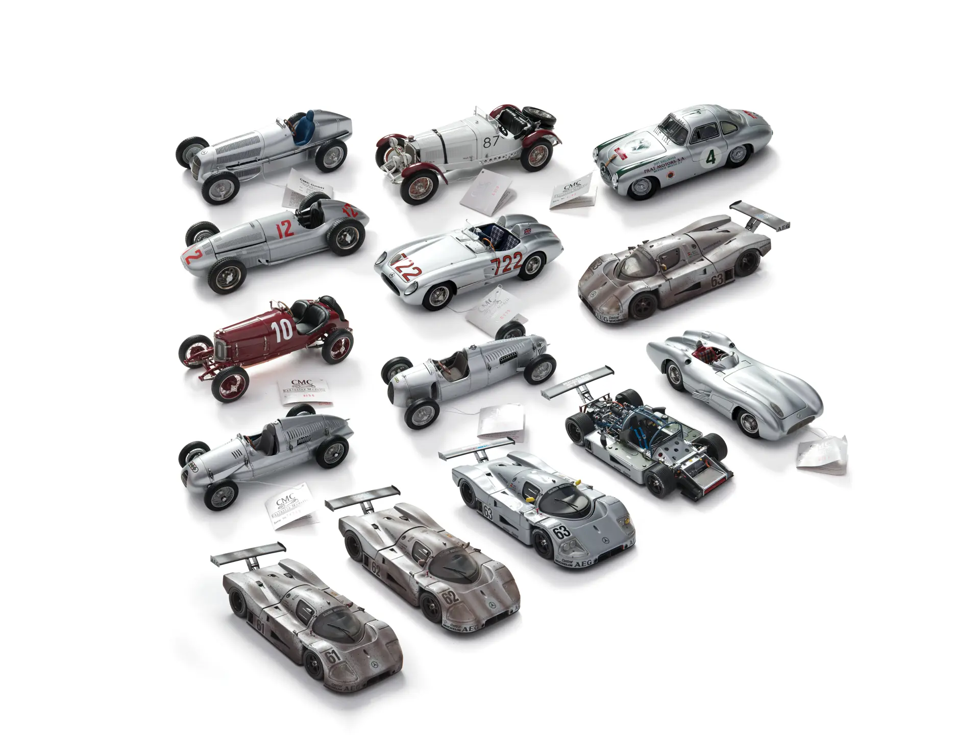 A Collection of Mercedes-Benz and Auto Union Models | The Andrews ...