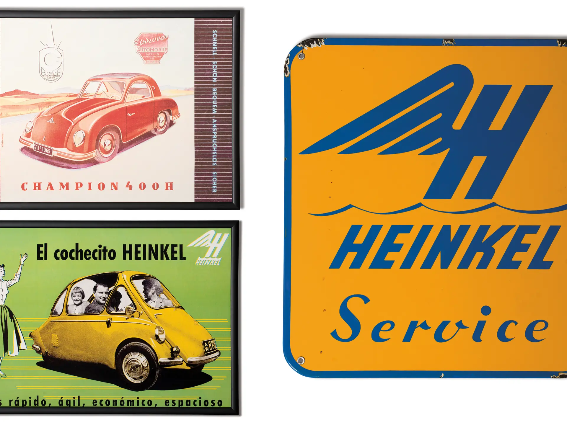 Assortment of Period Ads, Signs, and Images | The Bruce Weiner Microcar ...