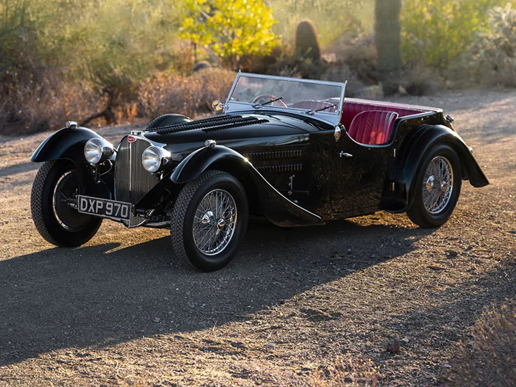 Supercharged Sculpture: This Concours-Worthy, Open-Top Bugatti Belongs ...