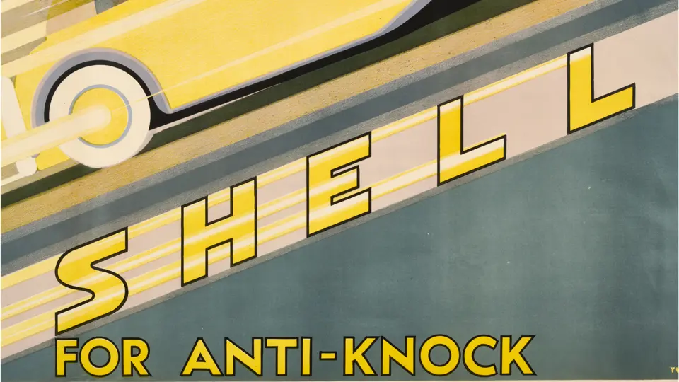 1930 Shell 'For Anti-Knock' Lithographic Poster | London 2024 | RM ...