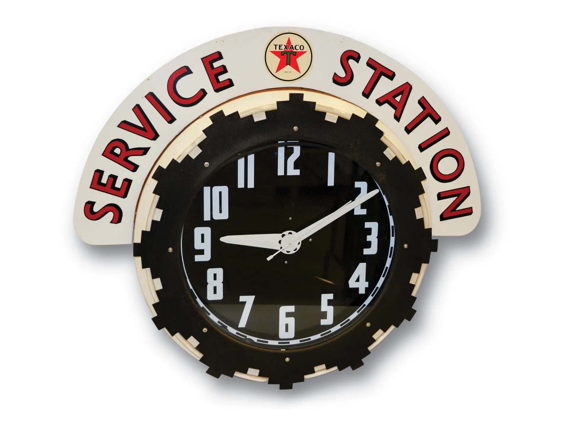 Aztec Neon Clock with New Texaco Marquee | Auburn Spring 2019 | RM ...