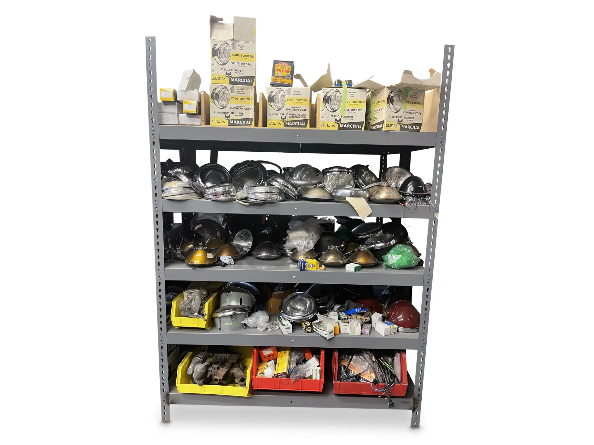 Parts Shelving with Contents | Gene Ponder Collection | RM Sotheby's