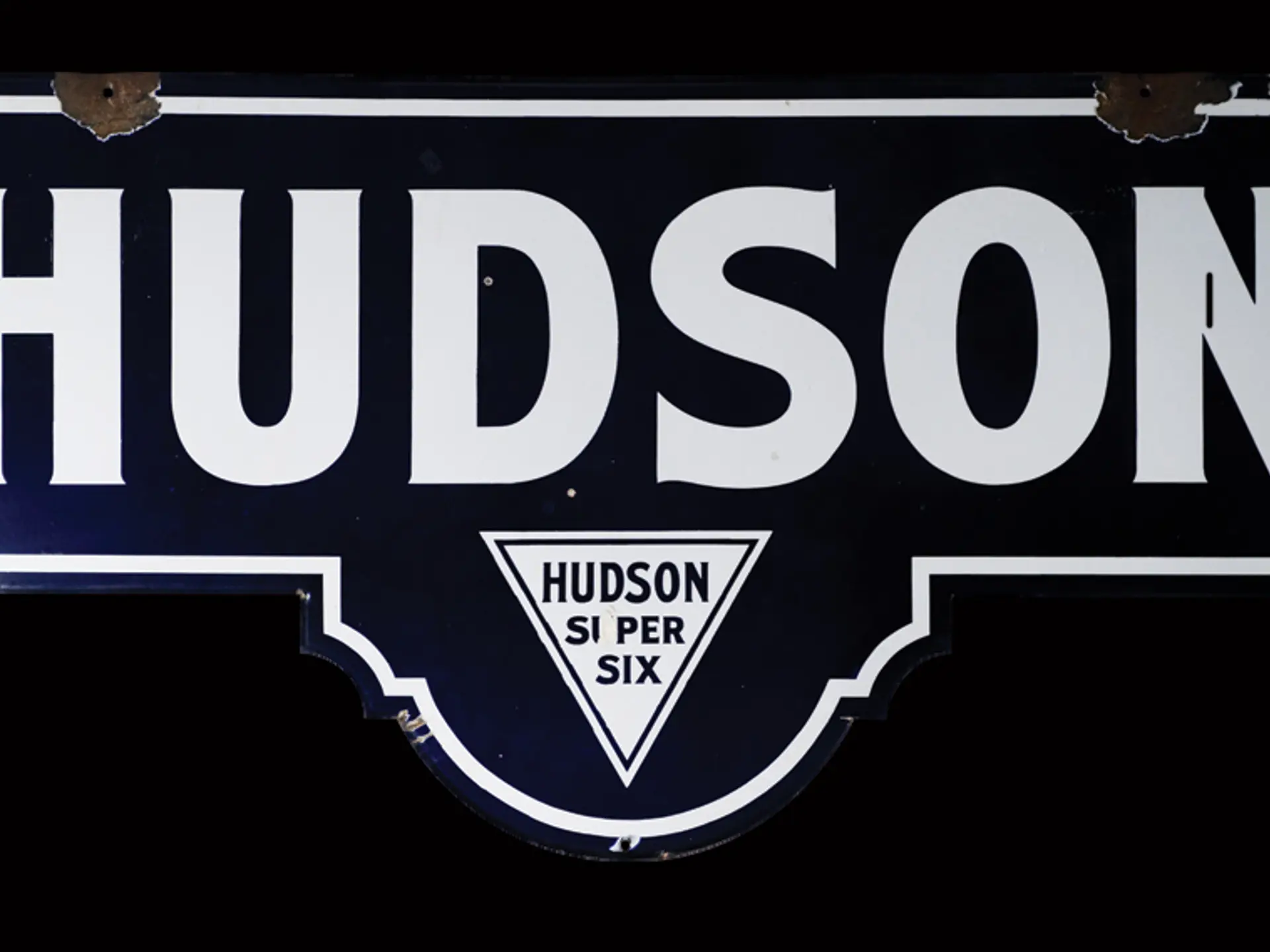 Hudson Super Six Sign | Vintage Motor Cars of Hershey 2009 | RM Sotheby's