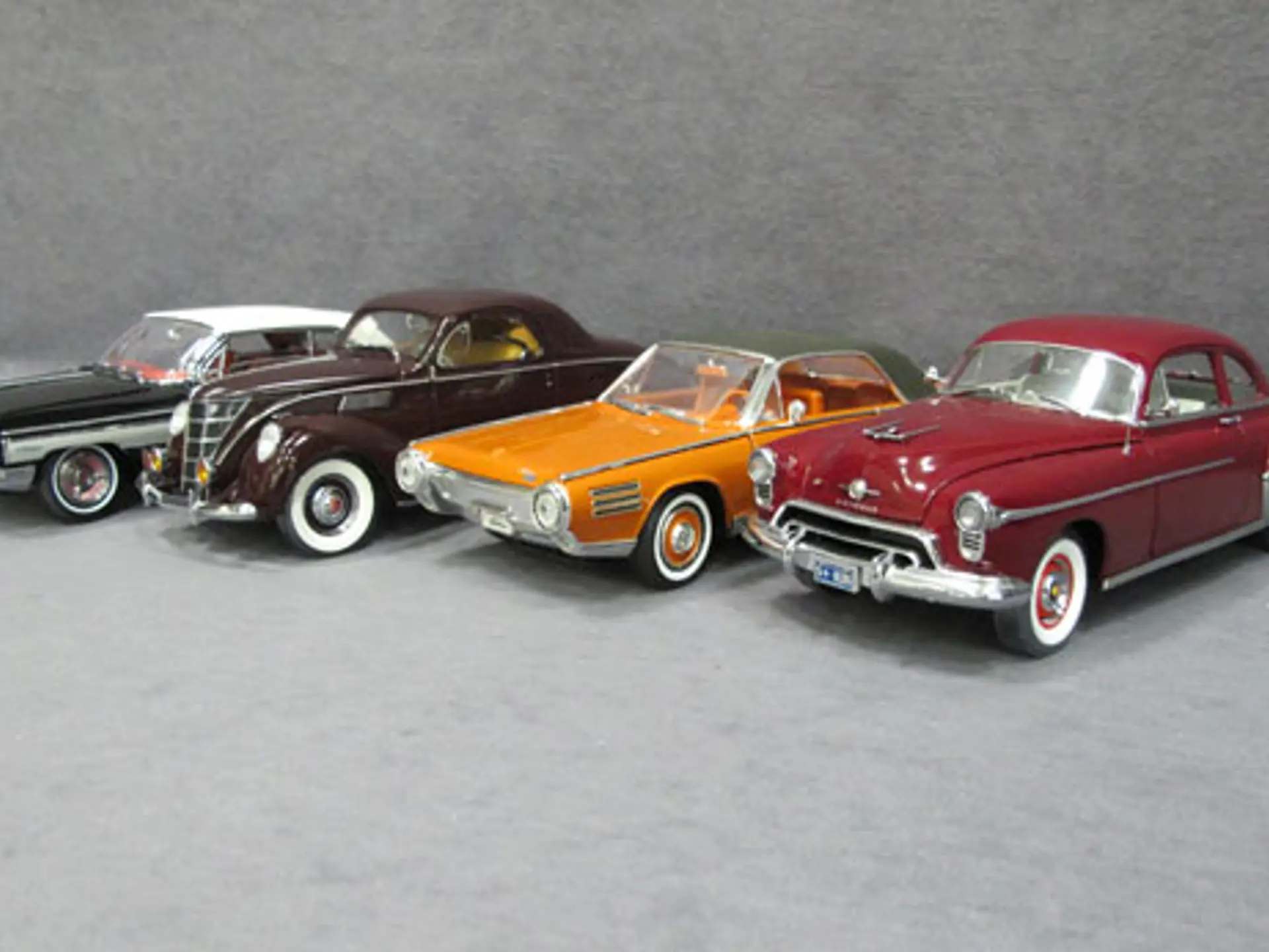 Four (4) 1/18 Scale Assorted Model Cars | Auburn Spring 2012 | RM Sotheby's