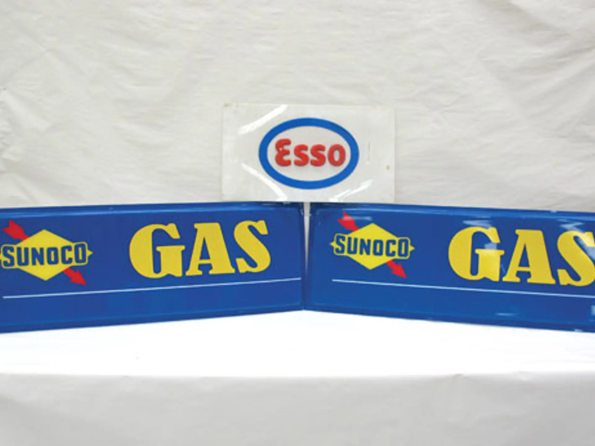 Two Sunoco Plastic Panels and one Esso | Auburn Spring 2013 | RM Sotheby's