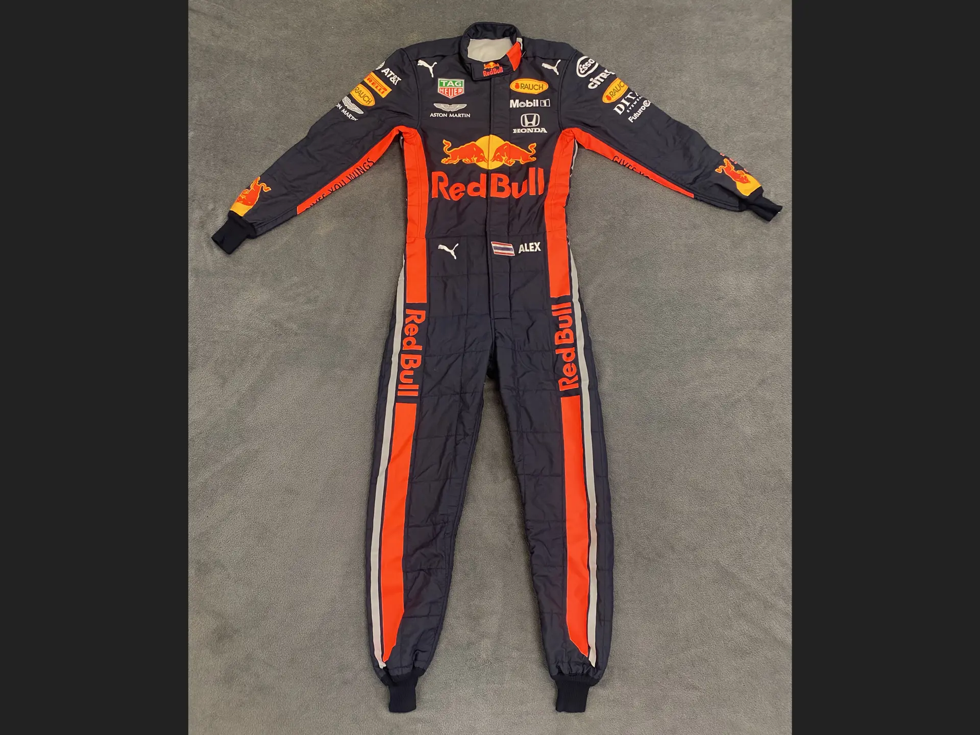 Alexander Albon Red Bull Racing Suit, 2019 | #Race Against Covid | RM ...