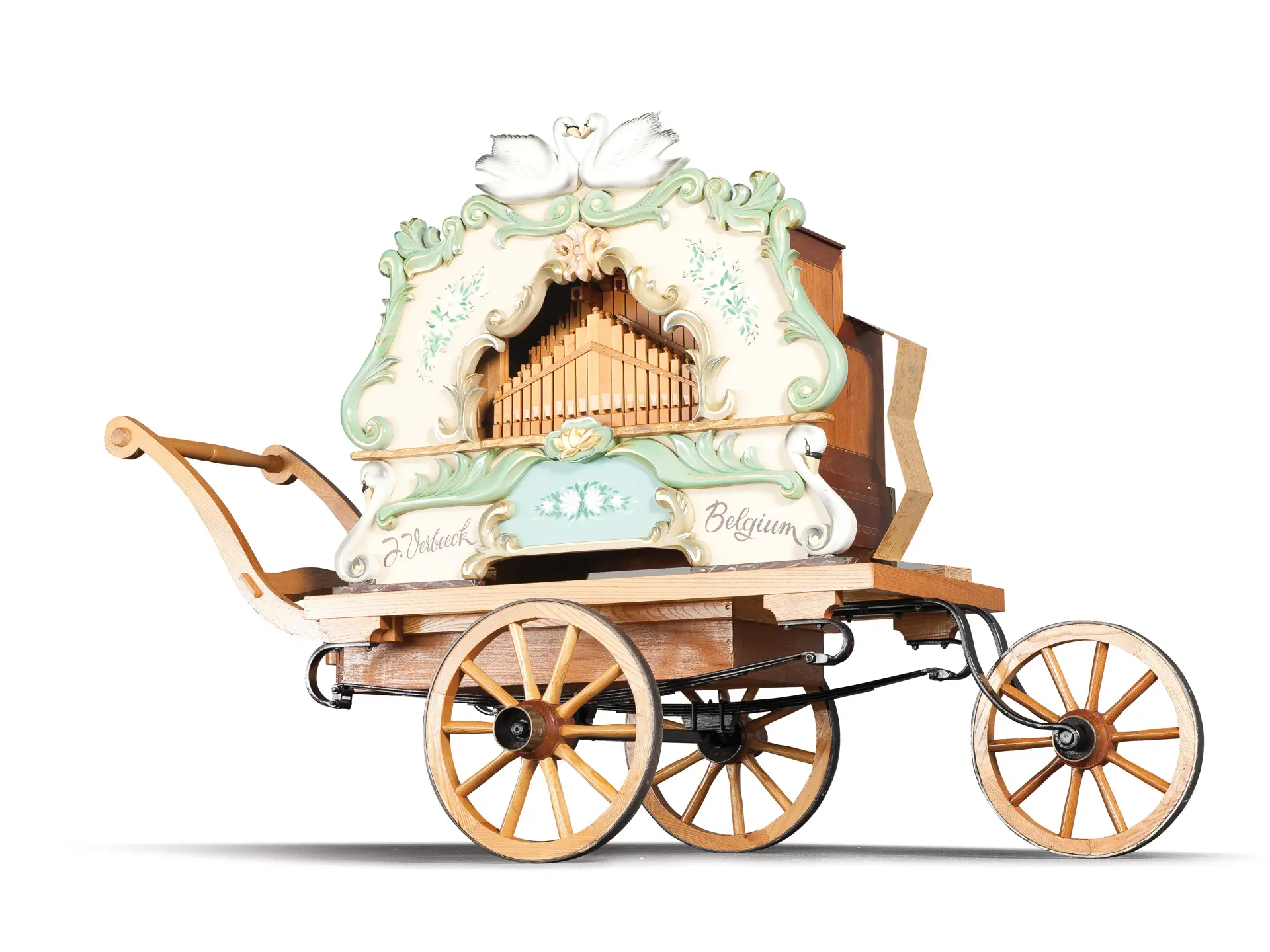 J. Verbeeck 40-Key Organ with Cart | The Milhous Collection | RM Sotheby's