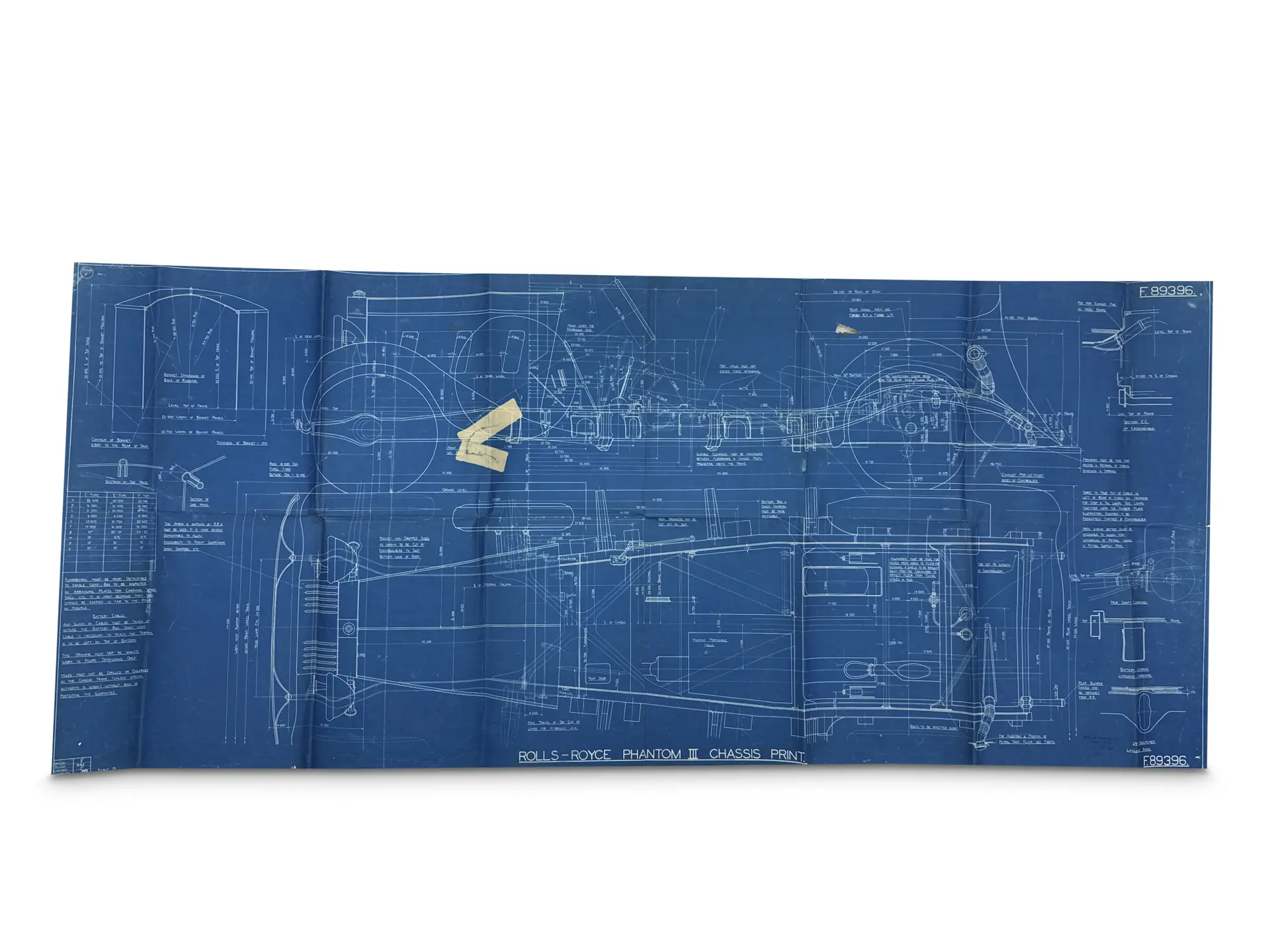 Rolls-Royce and Bentley Chassis Blueprints | Unwrapped | The ...