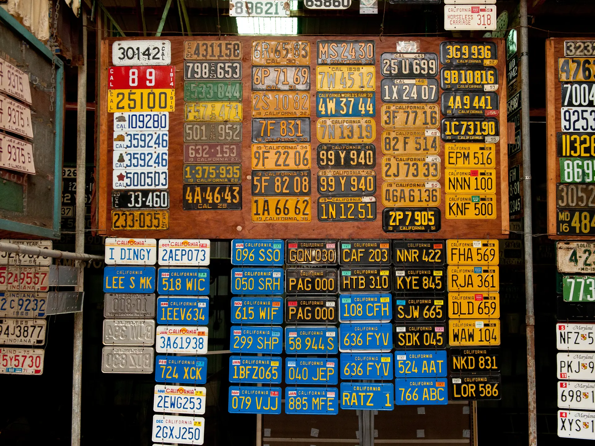 California License Plates | The Lee Roy Hartung Collection | RM Sotheby's