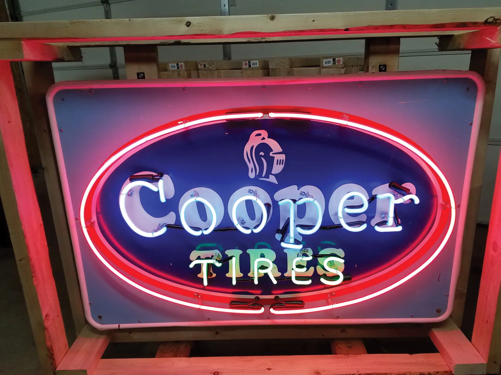 Cooper Tires Neon Sign | Fort Lauderdale 2019 | RM Sotheby's