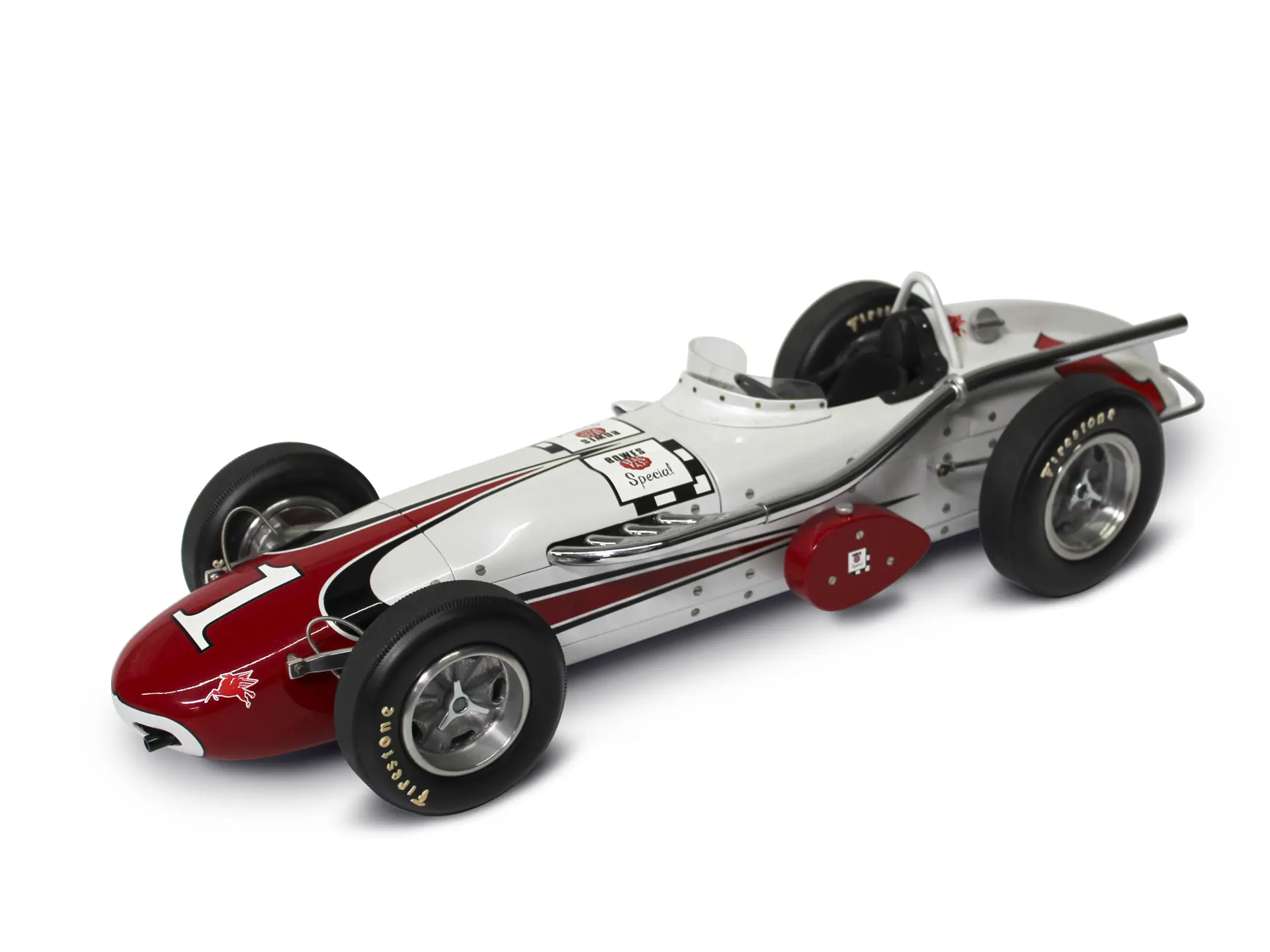 1961 Offenhauser Bowes Seal Fast Special Indianapolis Car 1:8 Scale ...
