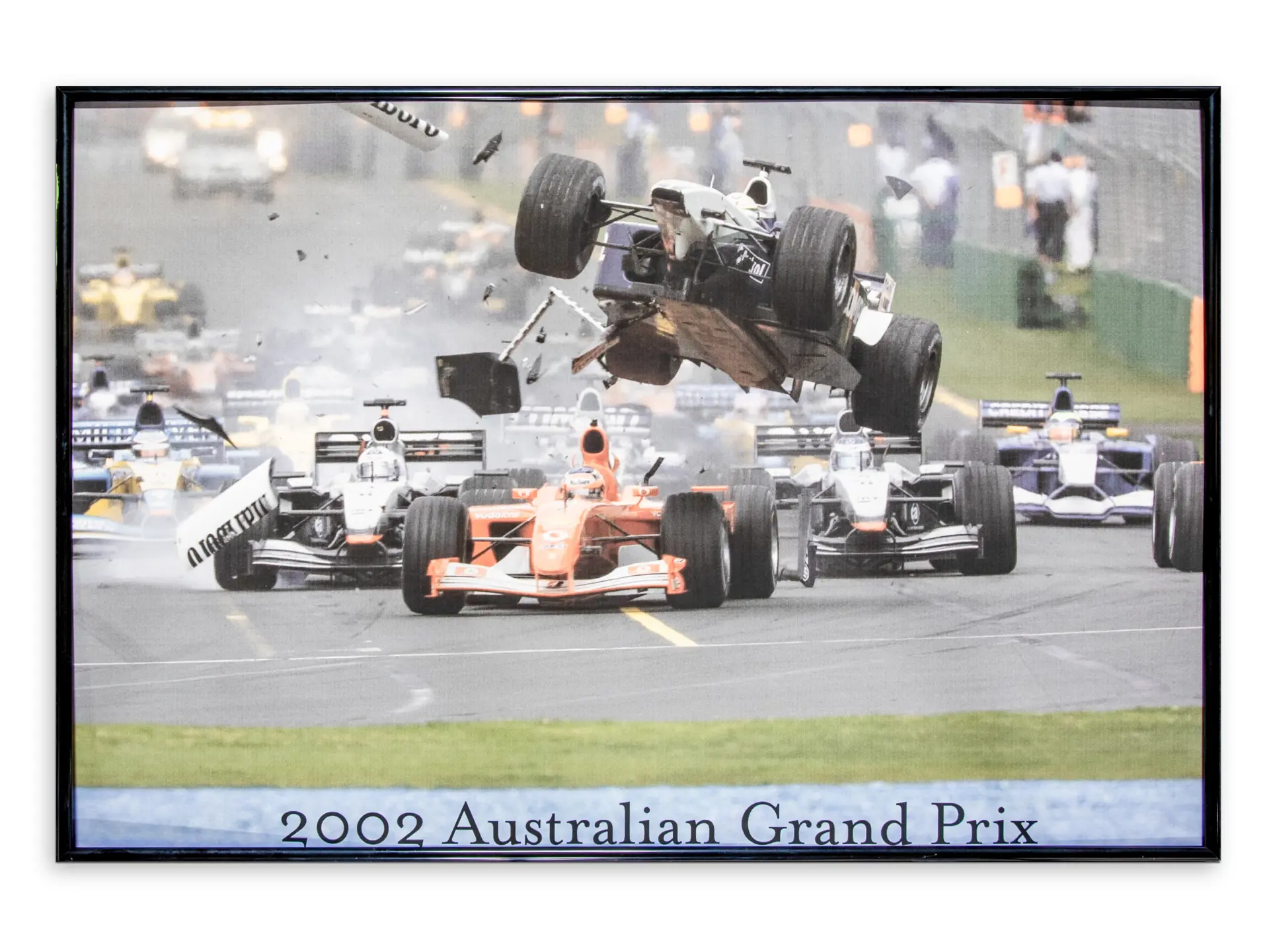 2002 Australian Grand Prix Crash Picture | The Cohen Collection | RM ...