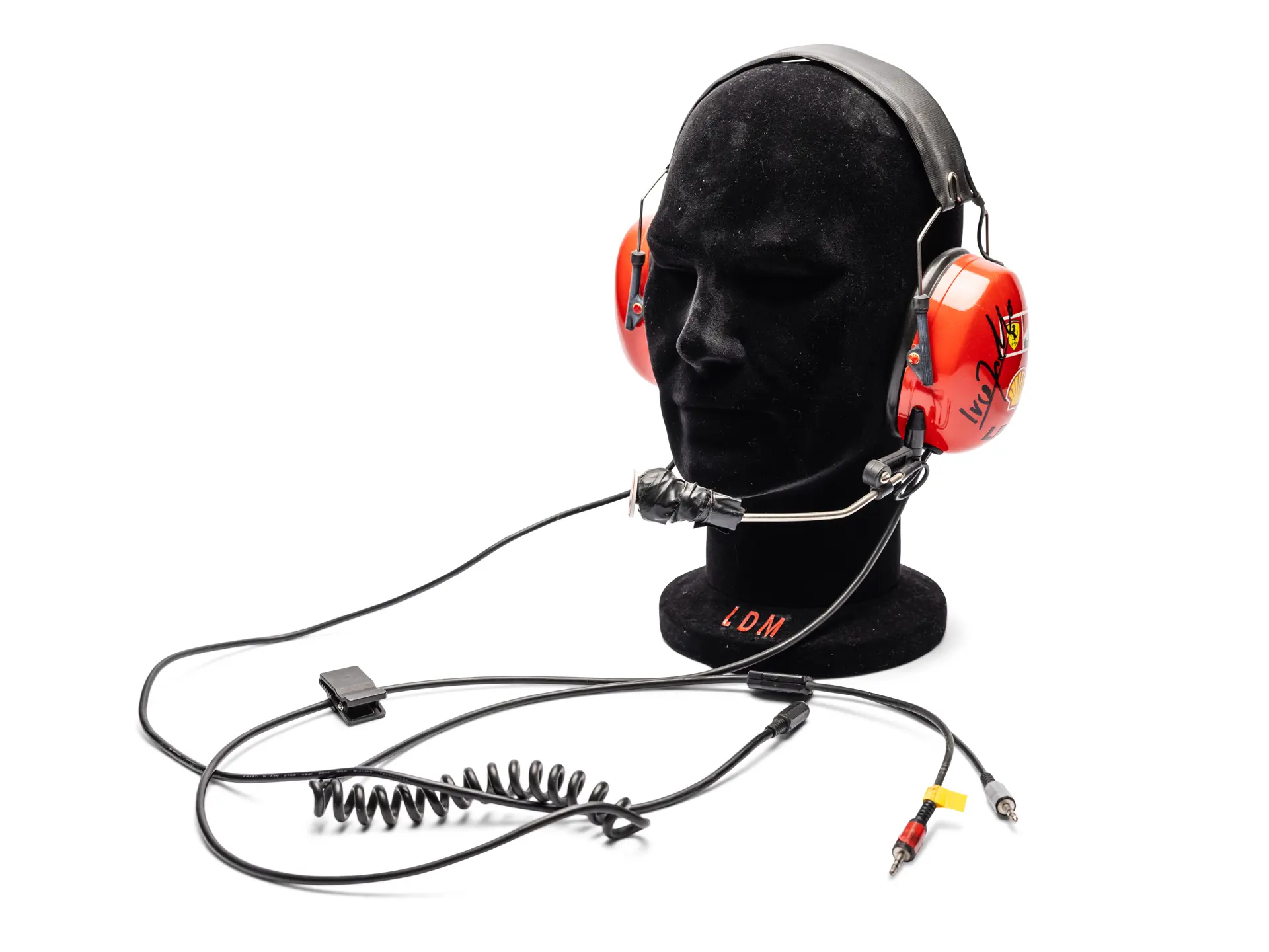 Luca di Montezemolo Scuderia Ferrari Formula 1 Signed Headset | The ...