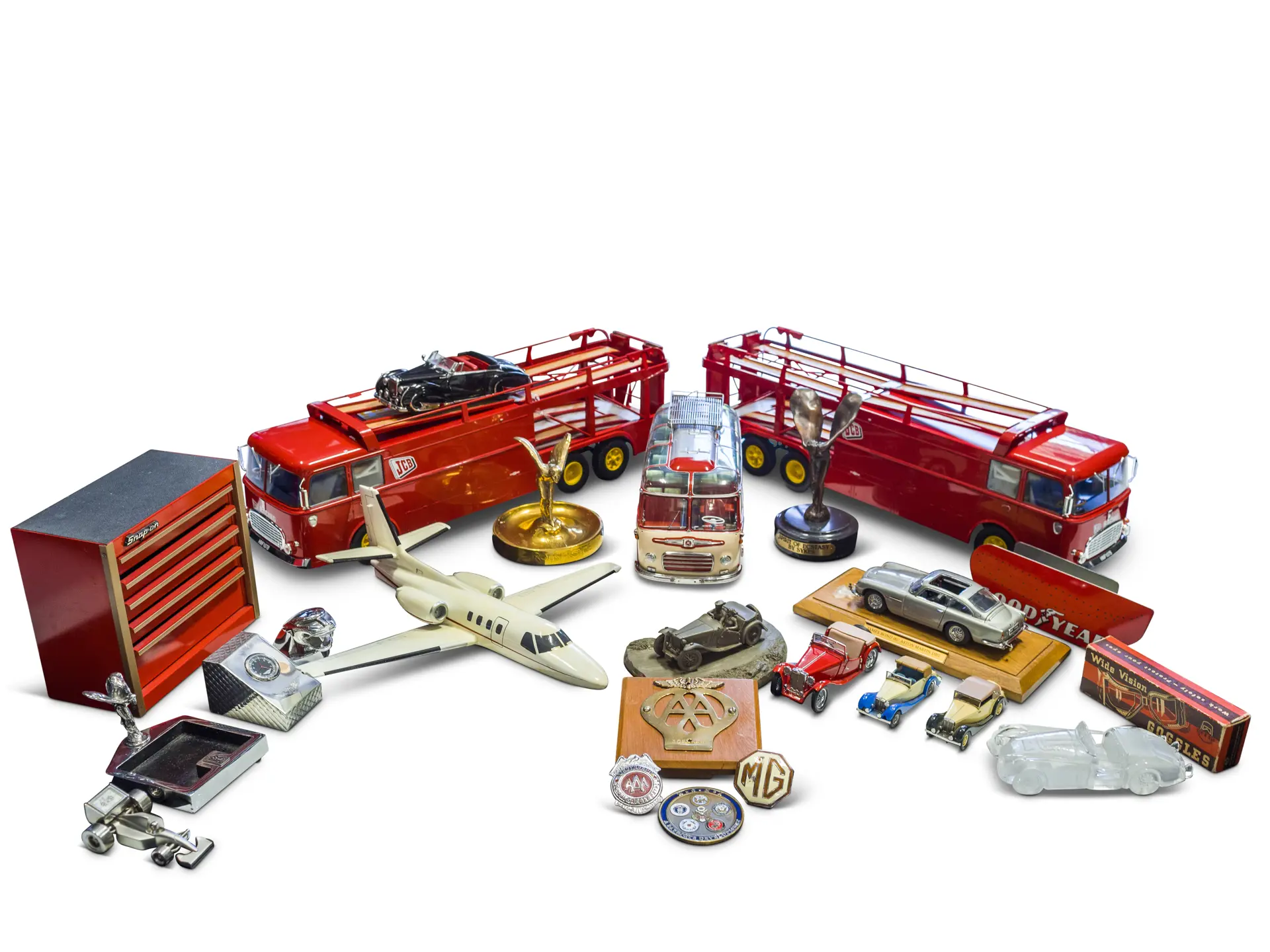 Collection of Badges, Model Cars and Transporters | Gene Ponder ...