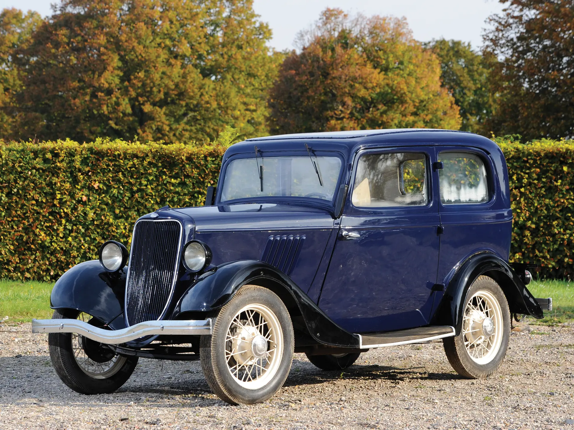 1932 Ford Model Y Saloon | Aalholm Automobile Collection | RM Sotheby's