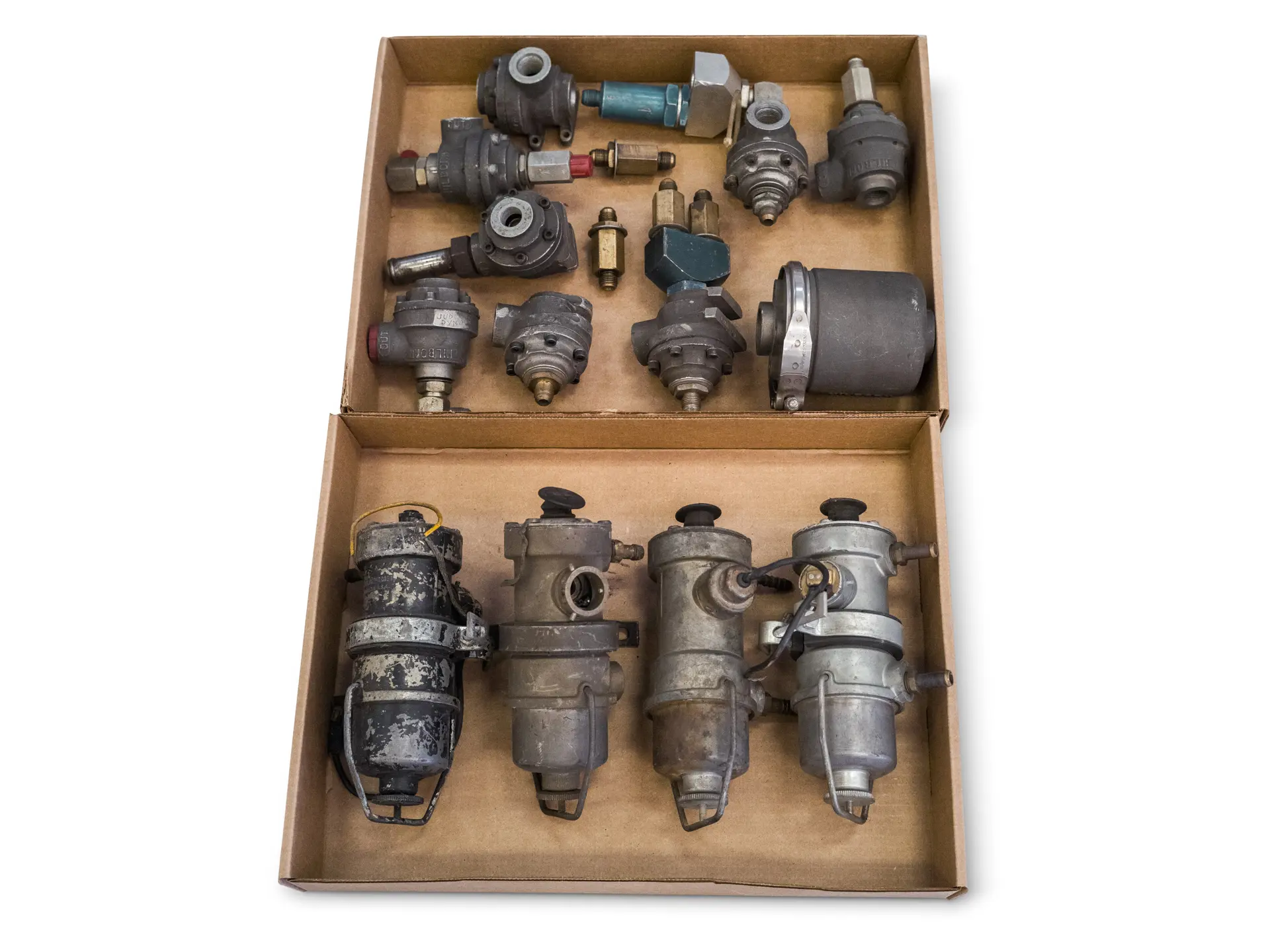 Stewart-Warner Fuel Pumps, Hilborn Fuel Filter, and Hilborn Components ...