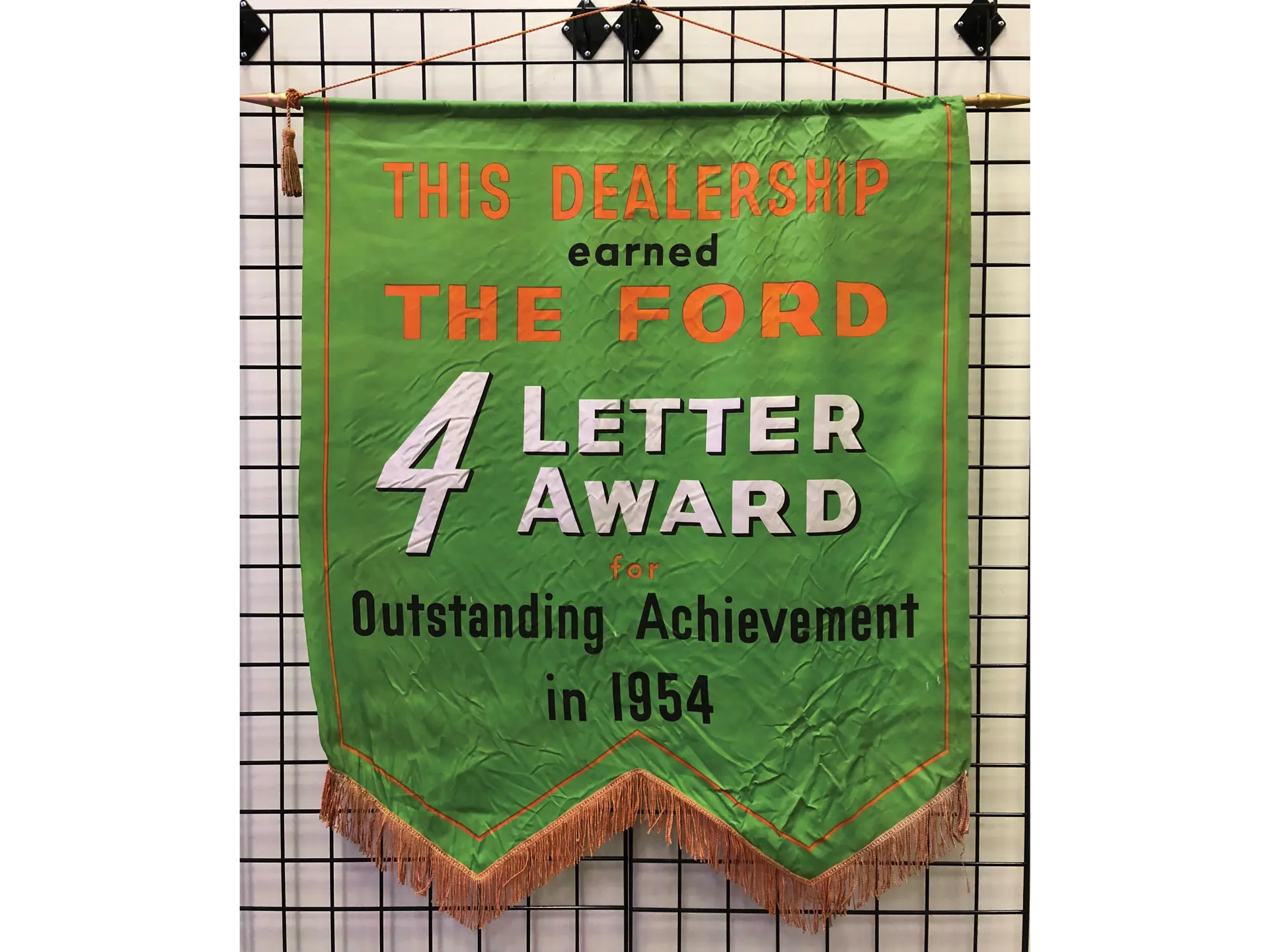 Ford Dealership Banner, 1954 | Auburn Fall 2018 | RM Sotheby's