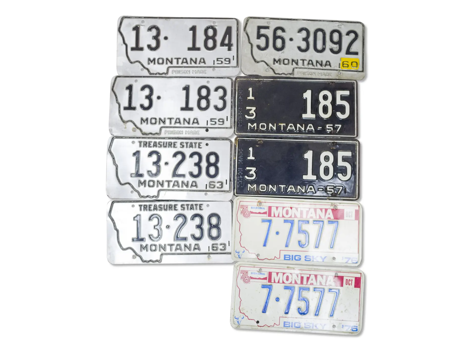 Montana License Plates | THE MITOSINKA COLLECTION | RM Sotheby's