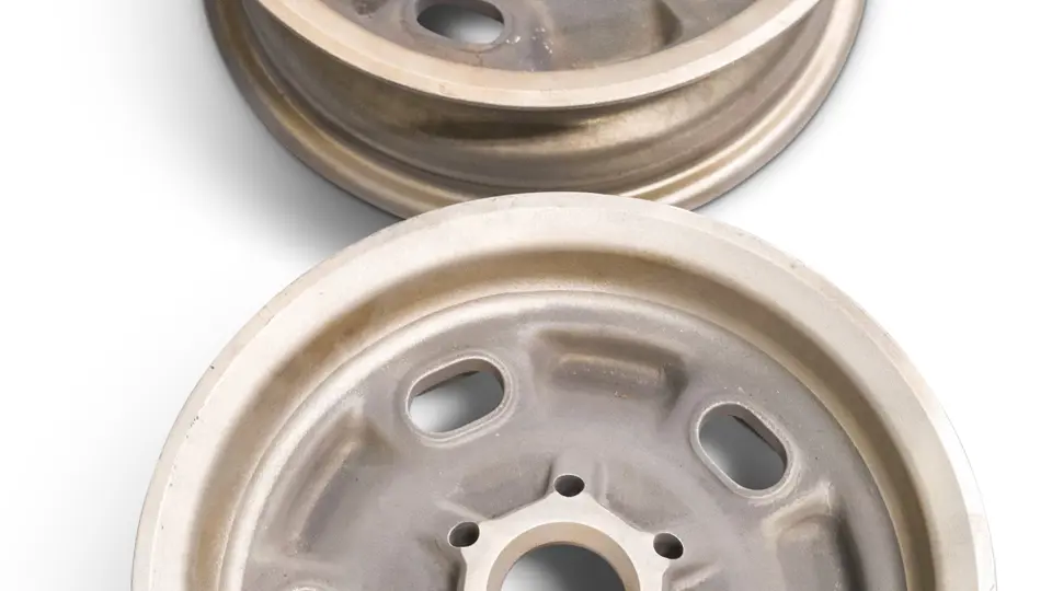 Pair of 16 in. Halibrand Roadster Front Wheels | Auburn Fall 2020 | RM ...