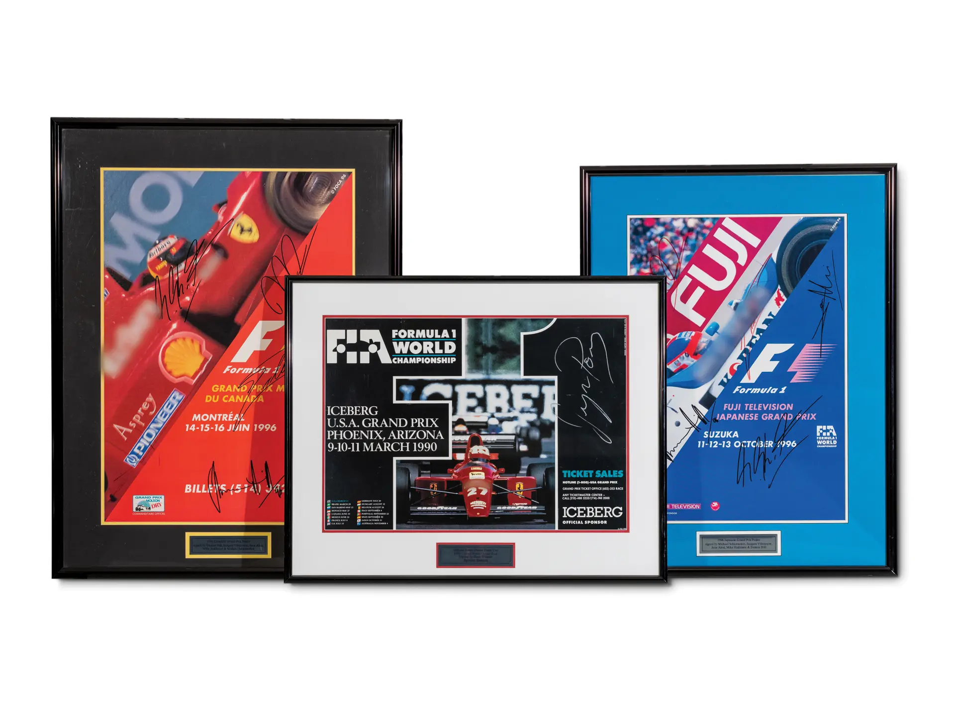 Formula 1 Signed Event Posters | Online Only: Formula 1 Memorabilia ...
