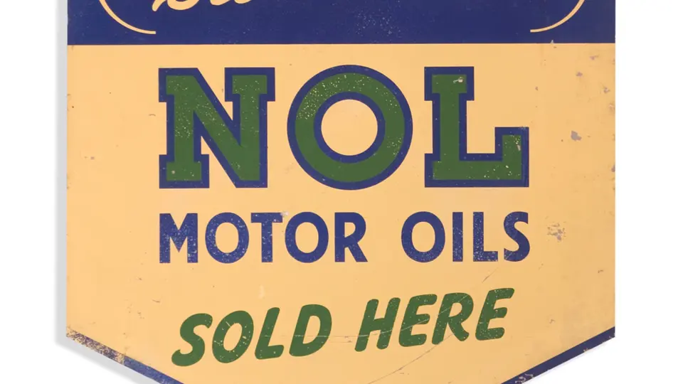 NOL MOTOR OILS SIGN | The Ponder Collection | RM Sotheby's