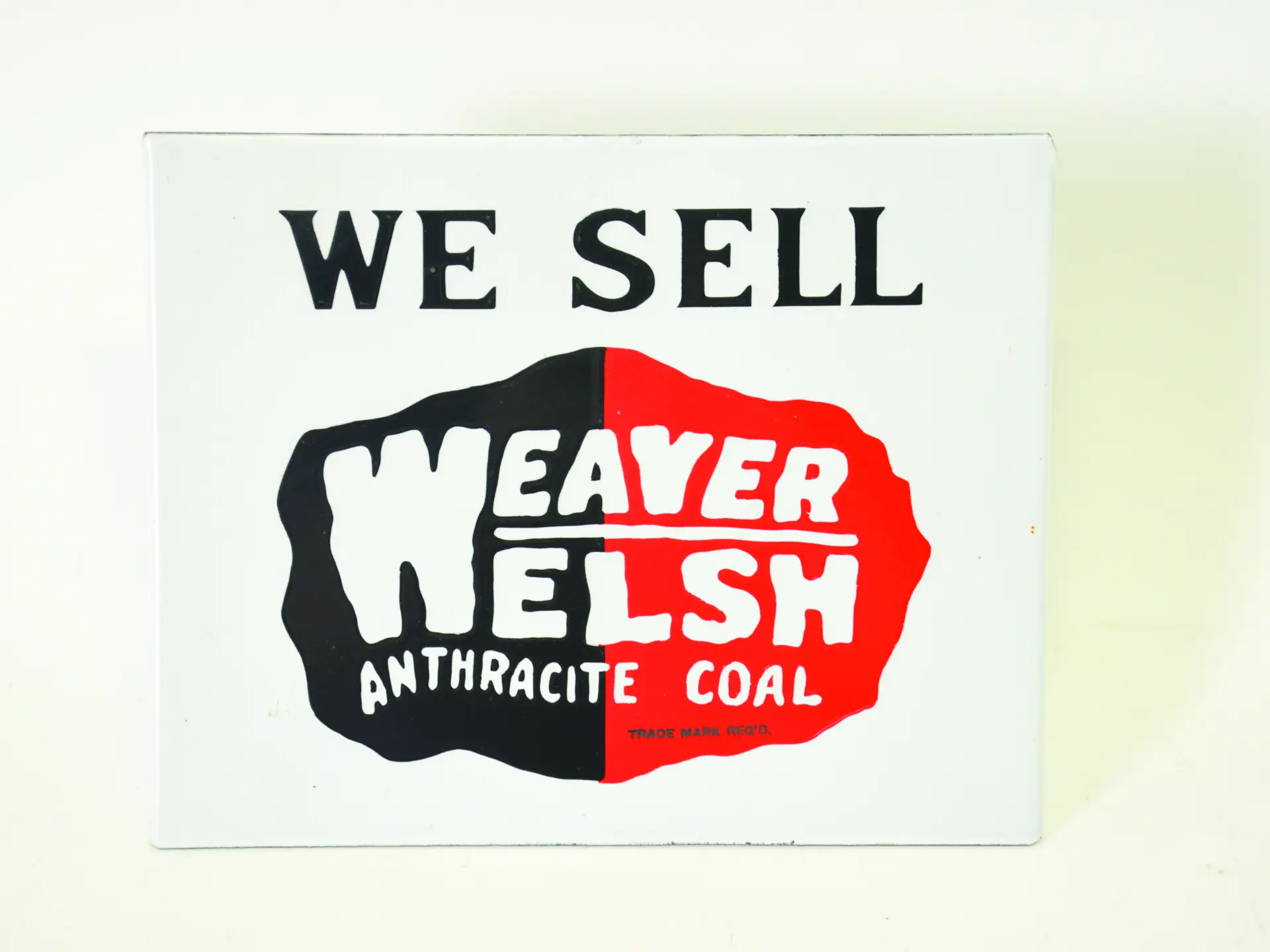 Weaver welsh anthracite coal advertising sign | Auburn Fall 2016 | RM ...