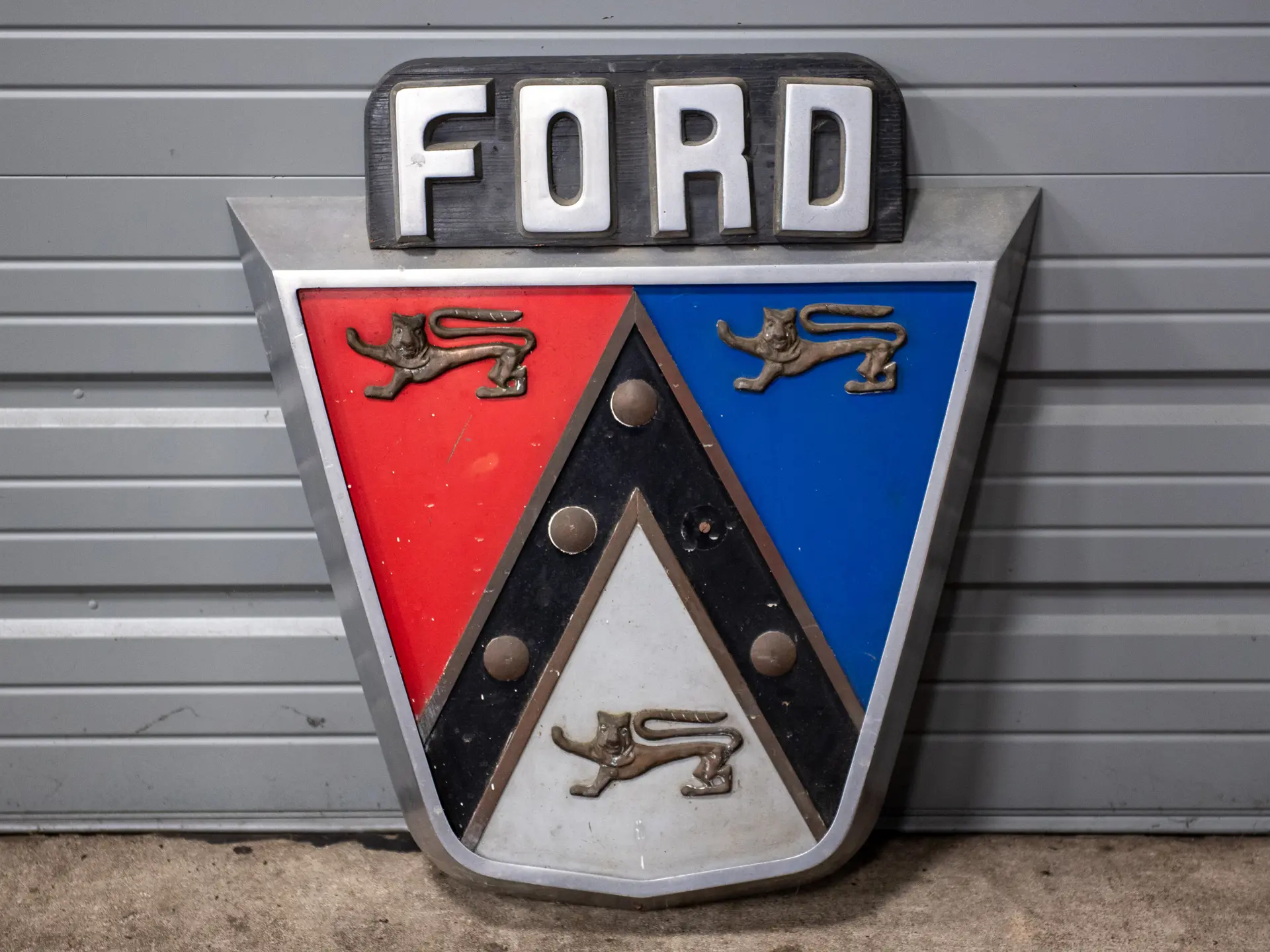 1950s Ford Logo Sign | Auburn Fall 2021 | RM Sotheby's