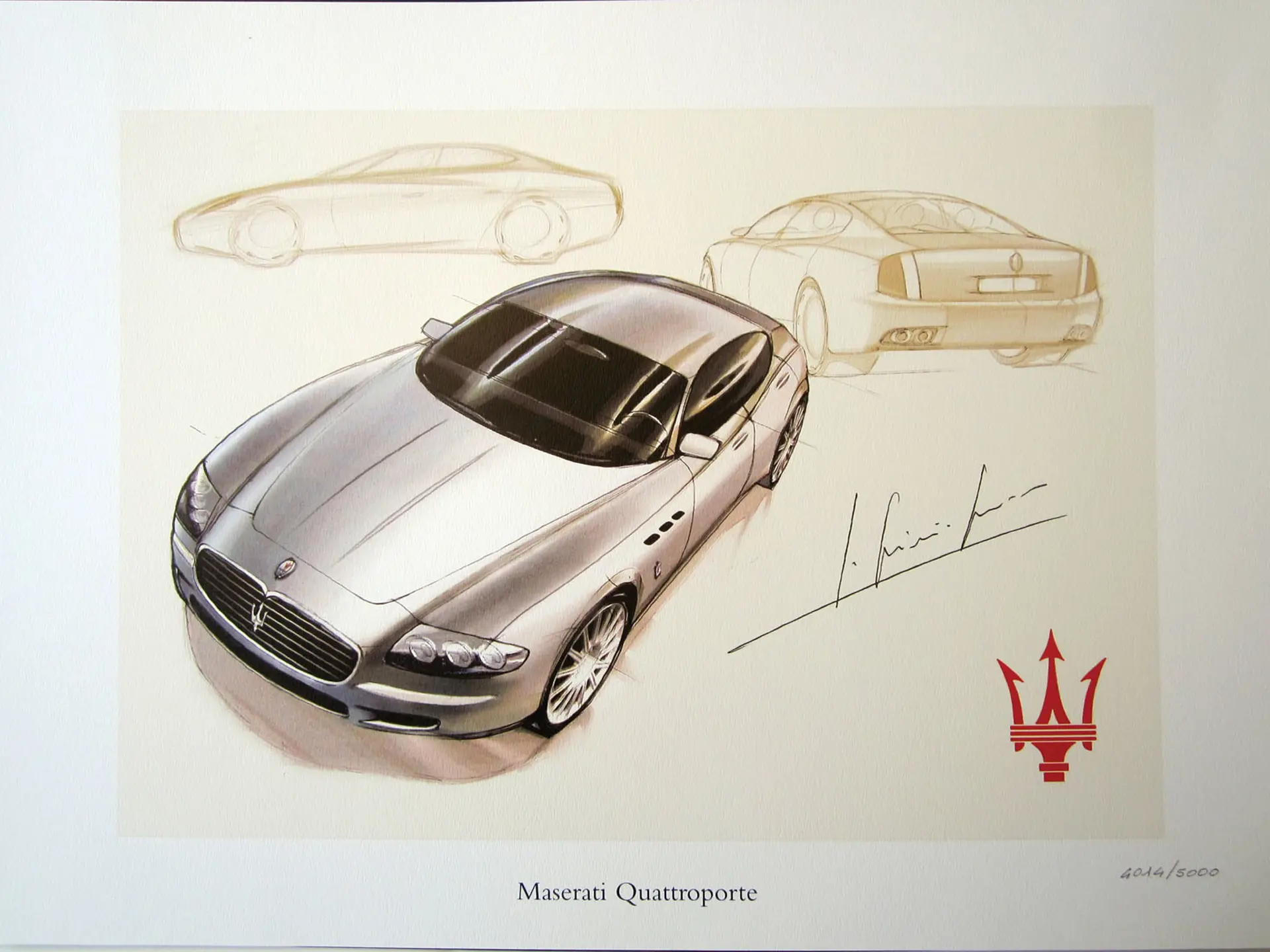 Maserati Quattroporte portfolio (16" x 25") | California 2013 | RM ...