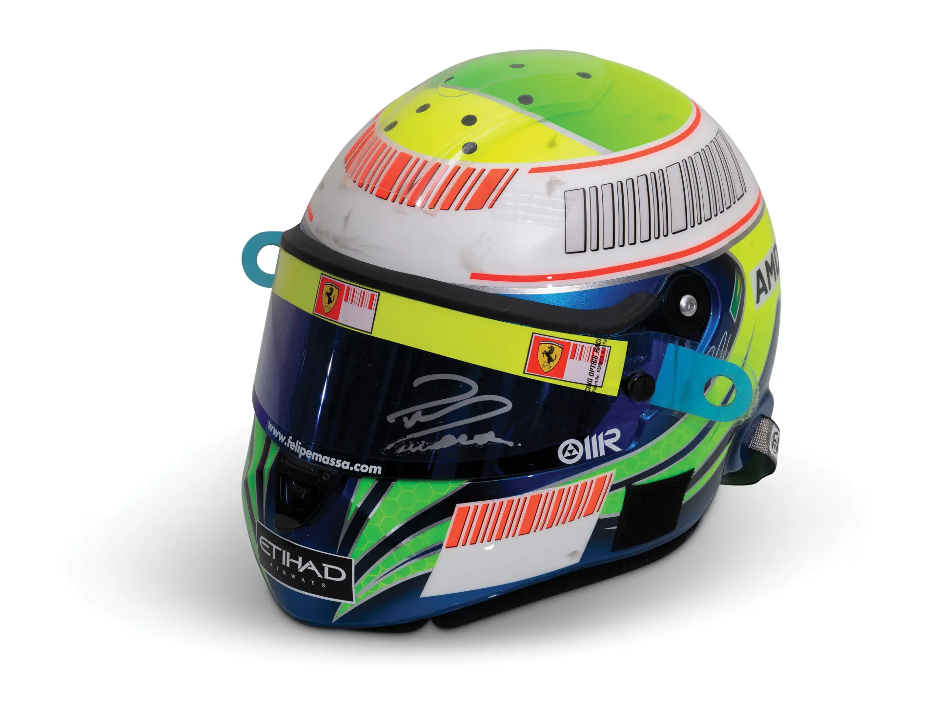 Felipe Massa Ferrari Signed Helmet, 2008 | Online Only: Formula 1 ...