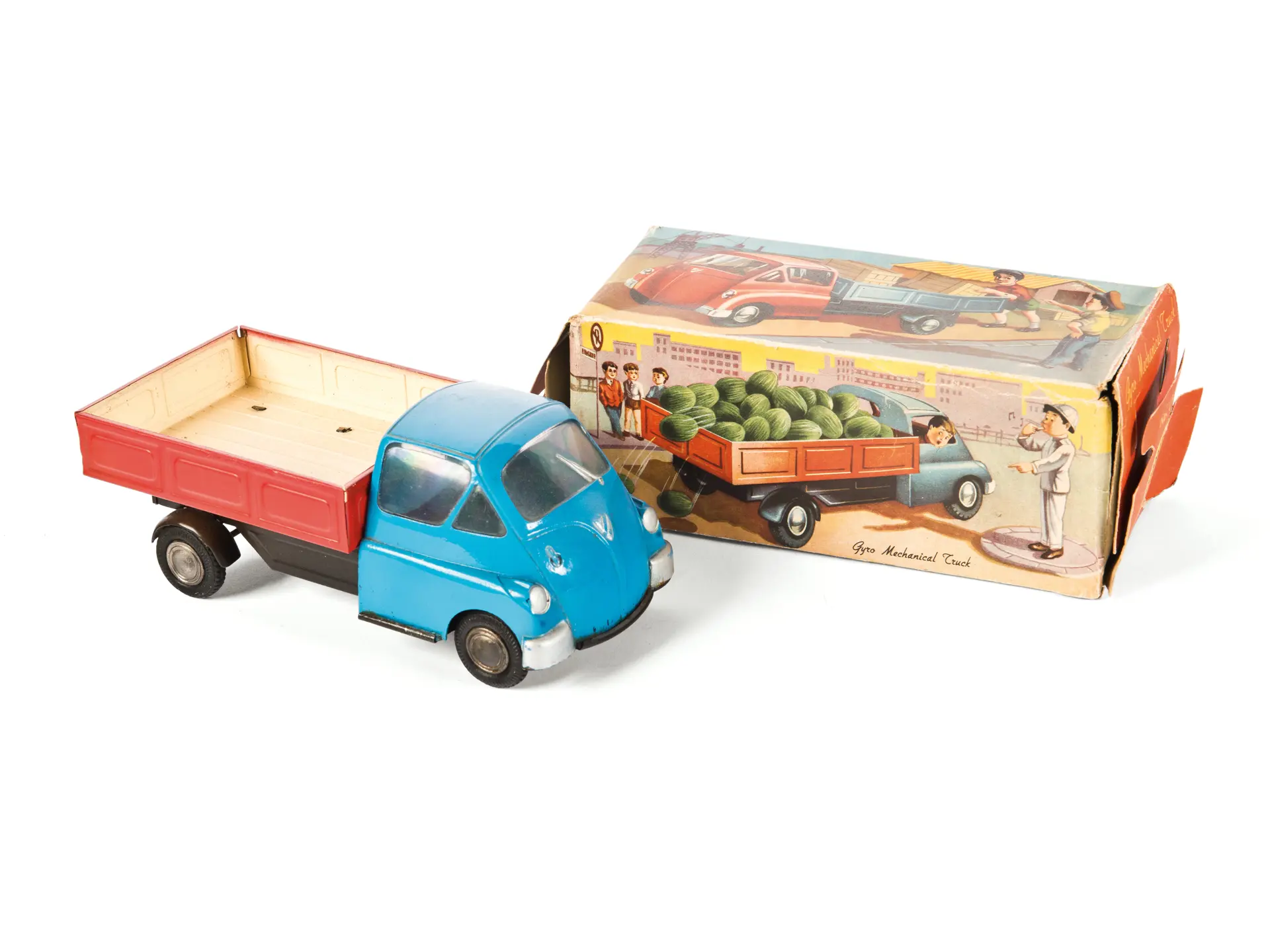 Isettacarro Tin Toy Car and Original Box | The Bruce Weiner Microcar ...
