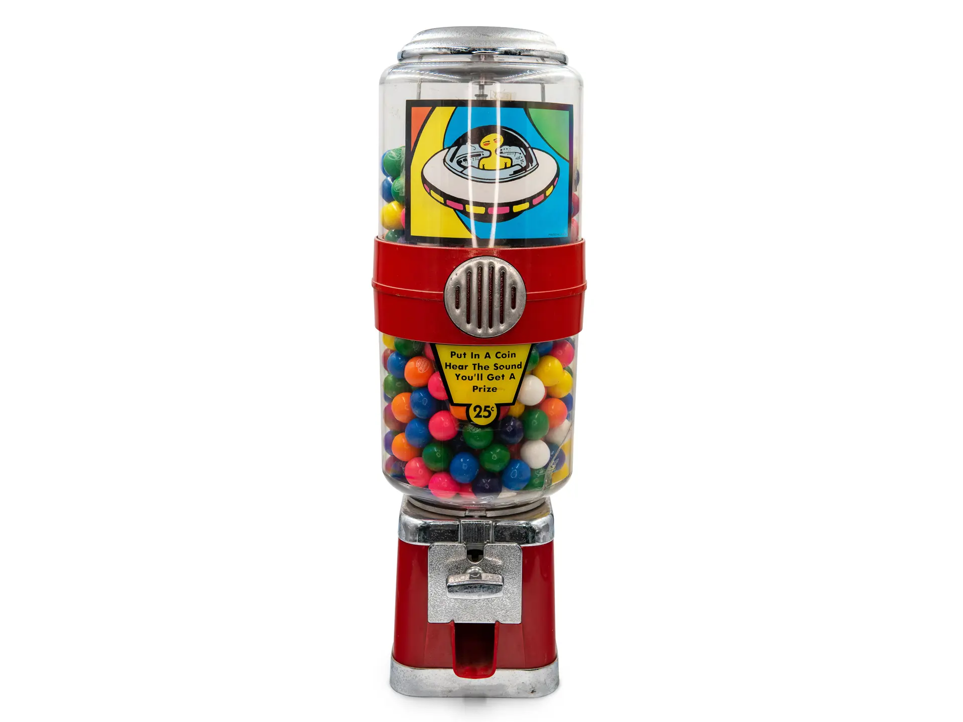 Try Me, I Talk 25¢ Gumball Machine | Handle with Fun | RM Sotheby's