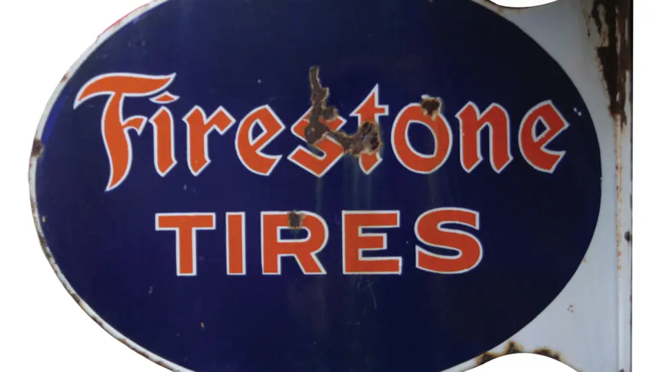 FIRESTONE TIRES SIGN | Private Collection of Tom & Marlene Stackhouse ...