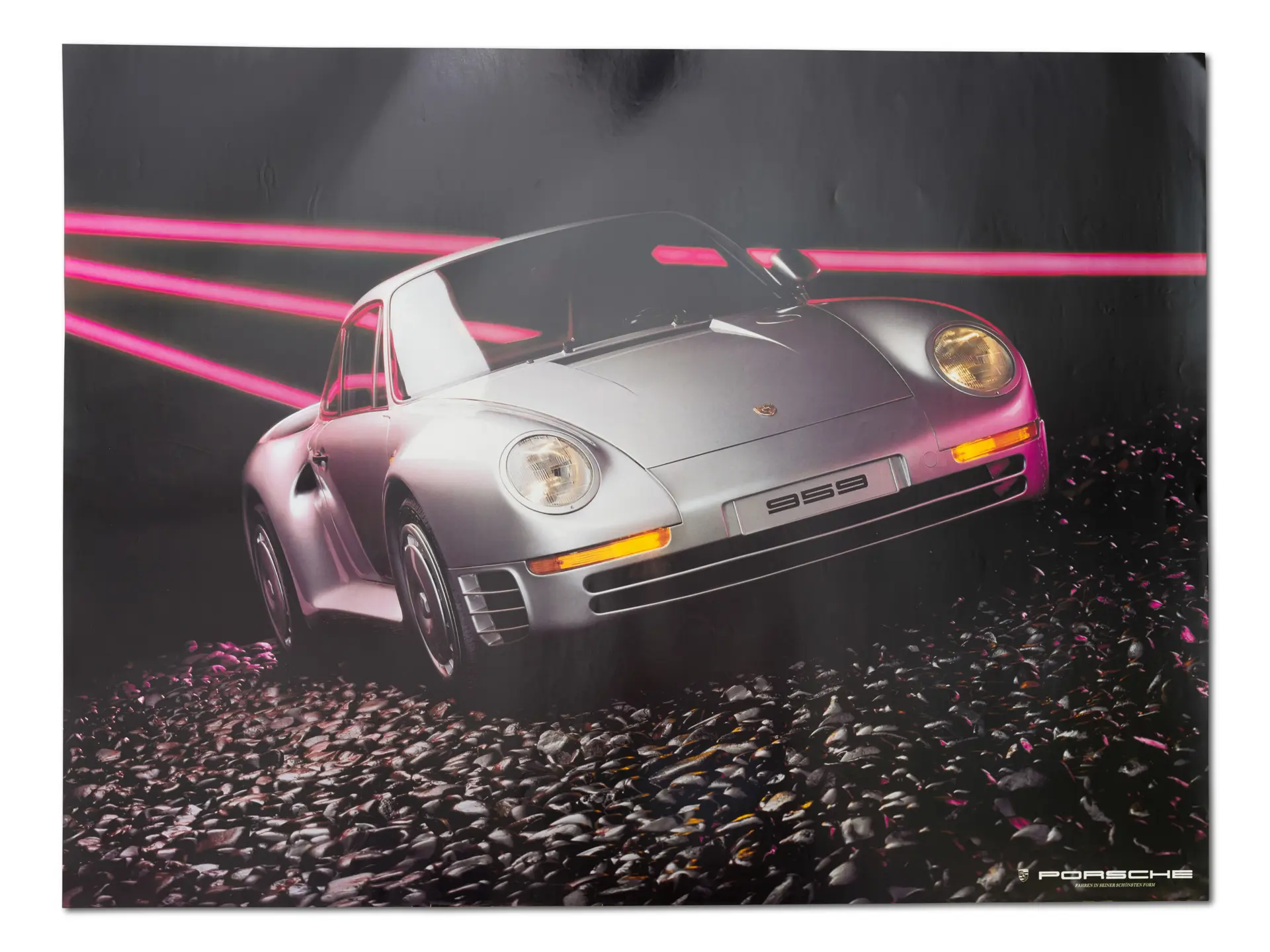 Porsche 959 Poster | The White Collection | RM Sotheby's