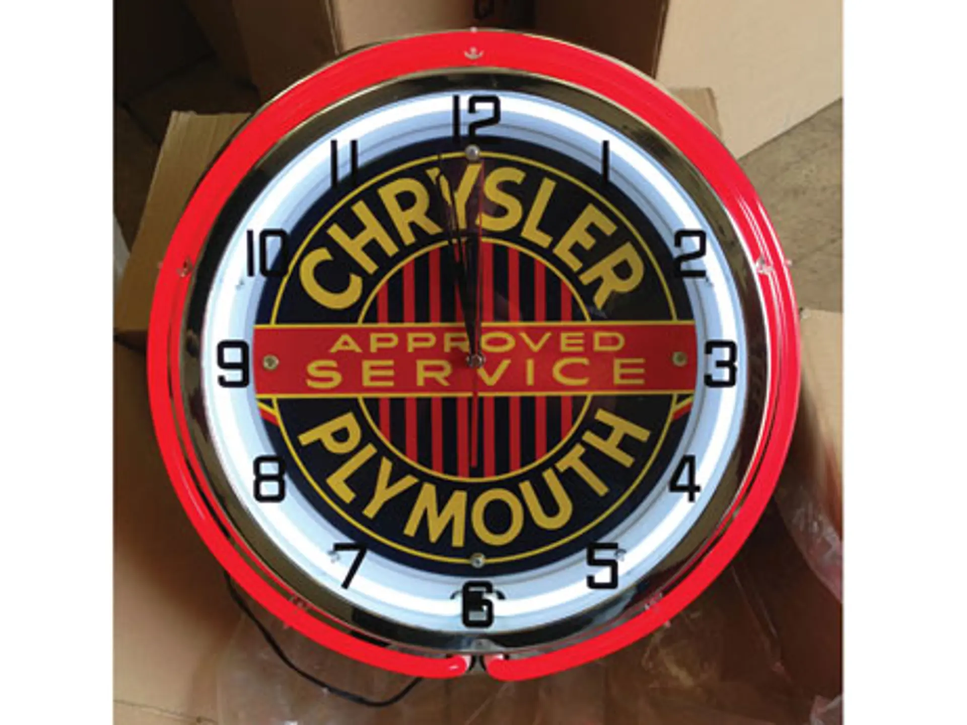 Chrysler Plymouth Neon Clock | Auburn Spring 2013 | RM Sotheby's