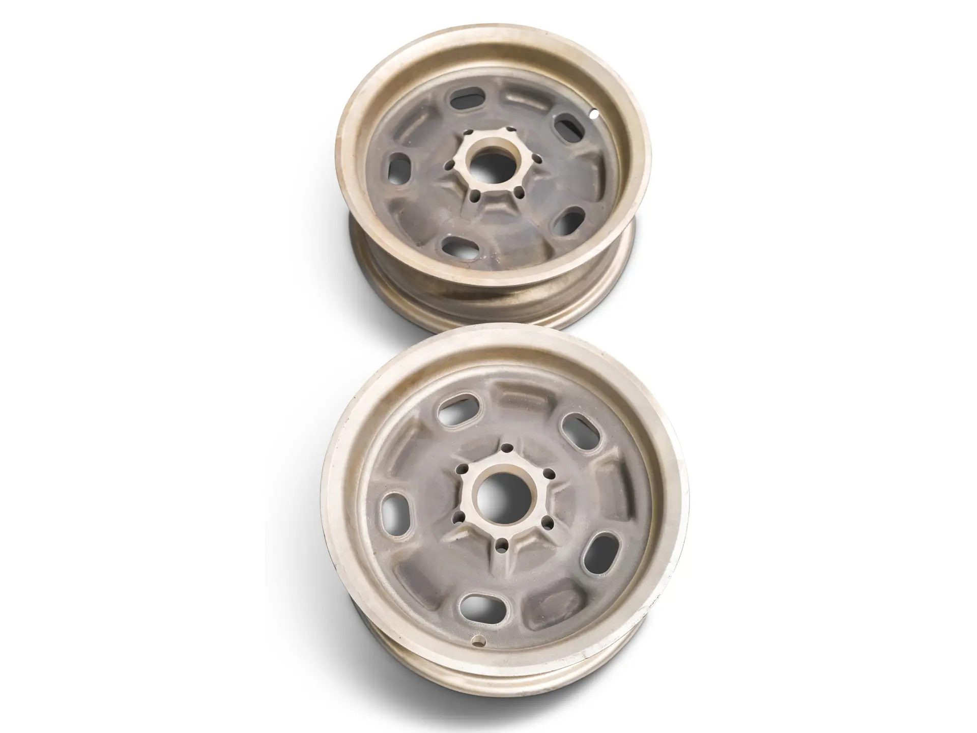 Pair of 16 in. Halibrand Roadster Front Wheels | Auburn Fall 2020 | RM ...