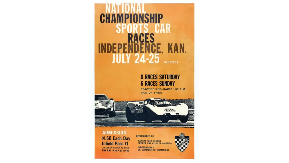 National Championship Sports Car Races, Independence, Kan., 1965 ...