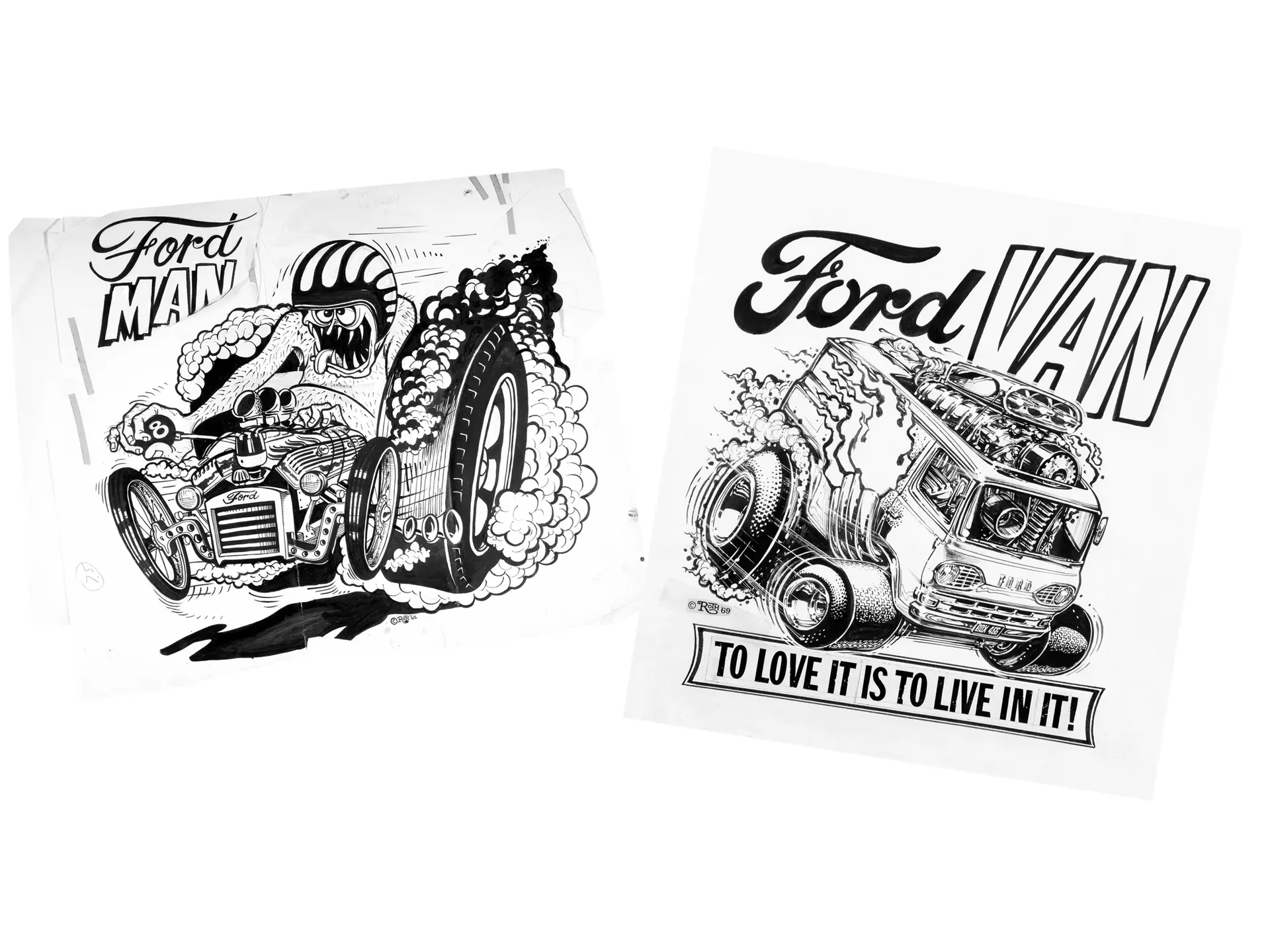 Ford Man and Ford Van by Roth Studios | The Petersen Automotive Museum ...