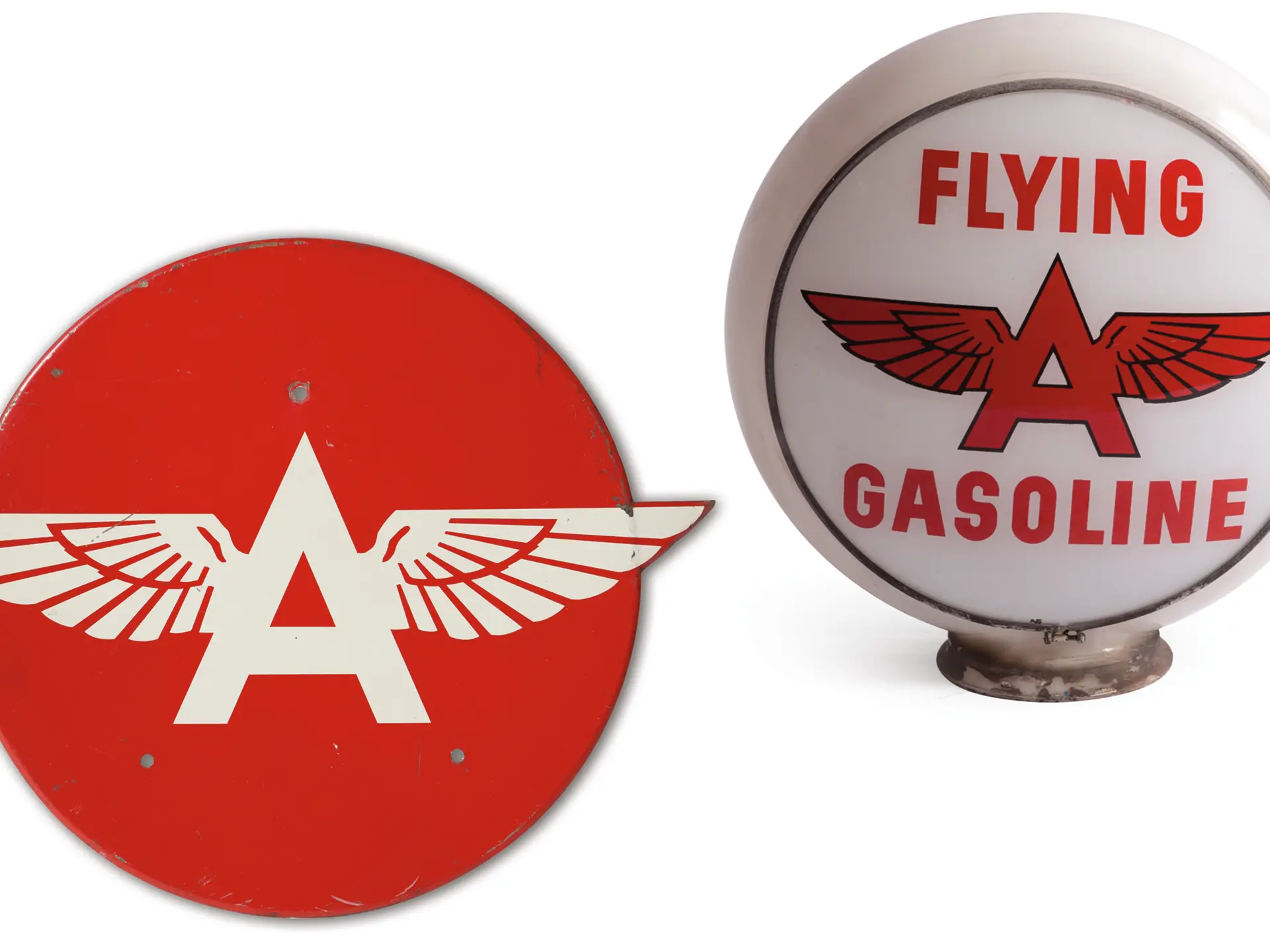 Two Flying A Signs | The Dingman Collection 2012 | RM Sotheby's