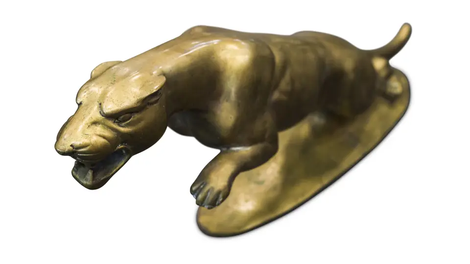 Jaguar Bronze Sculpture | Gene Ponder Collection | RM Sotheby's