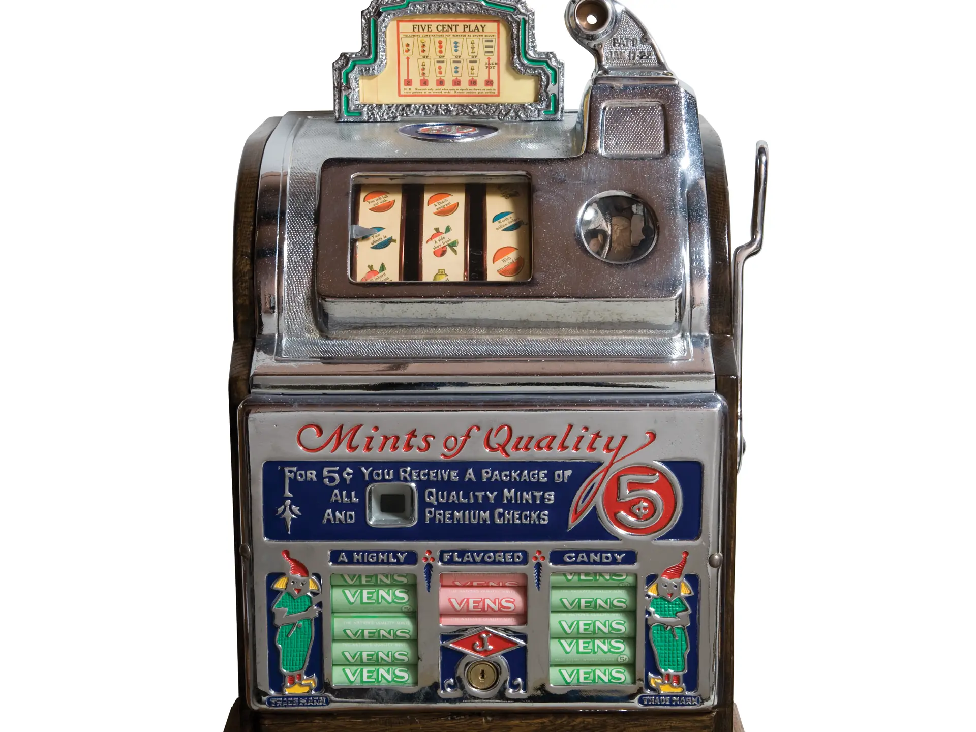 Jennings Mint Vendor Slot Machine | The Astor Collection | RM Sotheby's