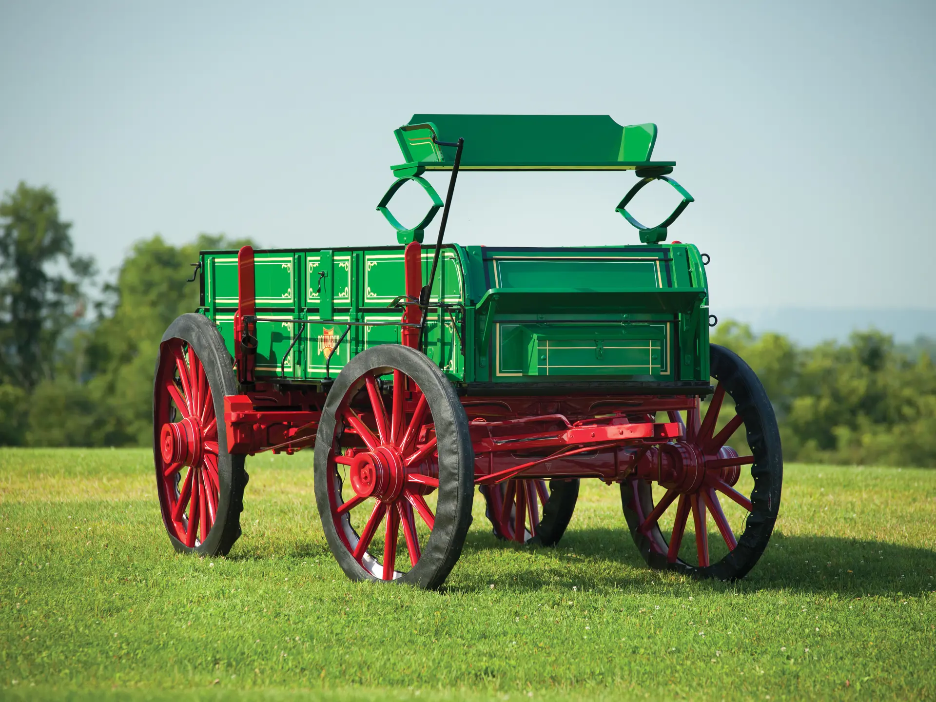 c. 1907 International Columbus Horse-Drawn Wagon | Hershey 2014 | RM ...