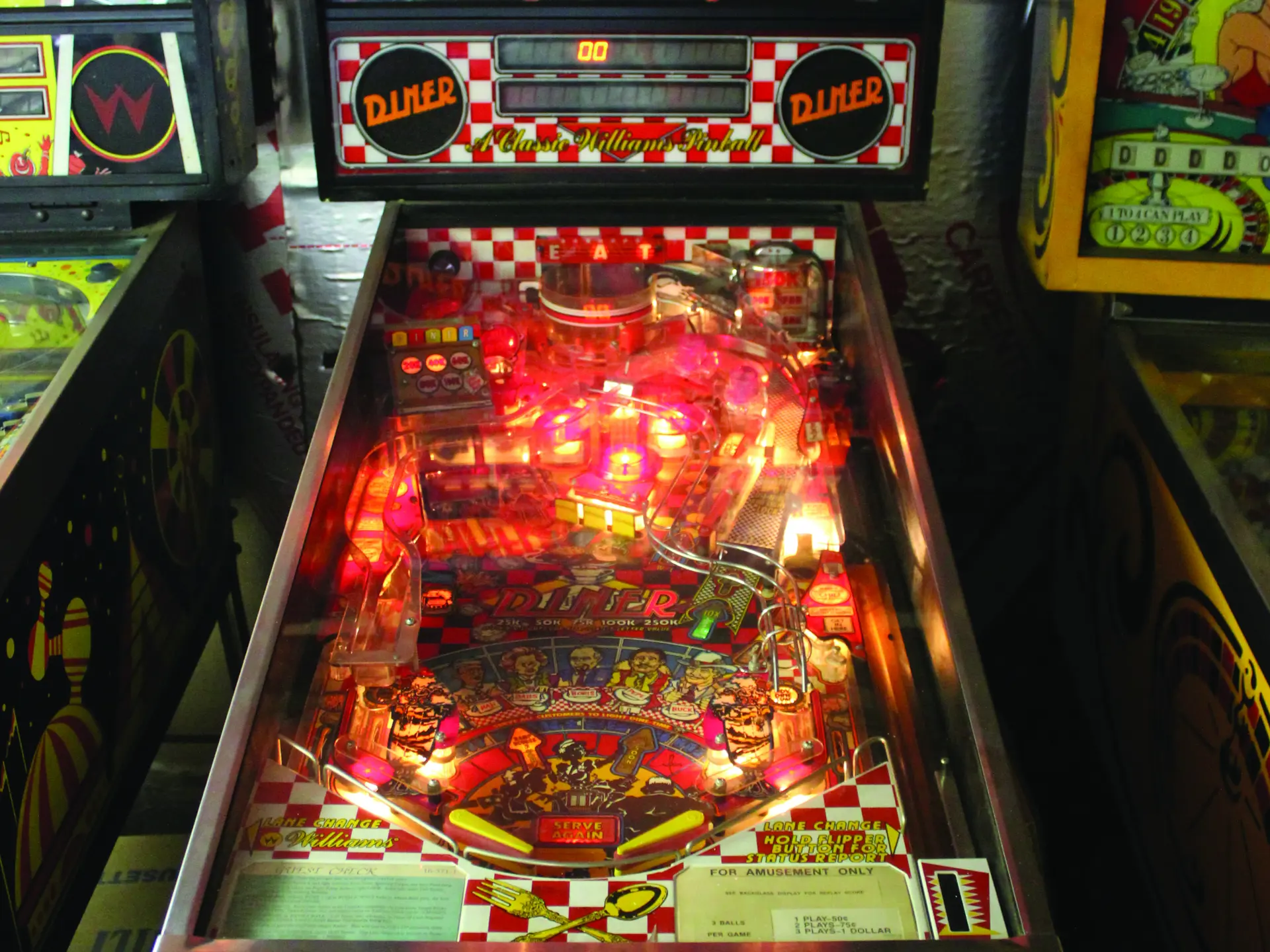 A rare, 'Diner,' pinball machine by Williams | Auburn Fall 2017 | RM ...