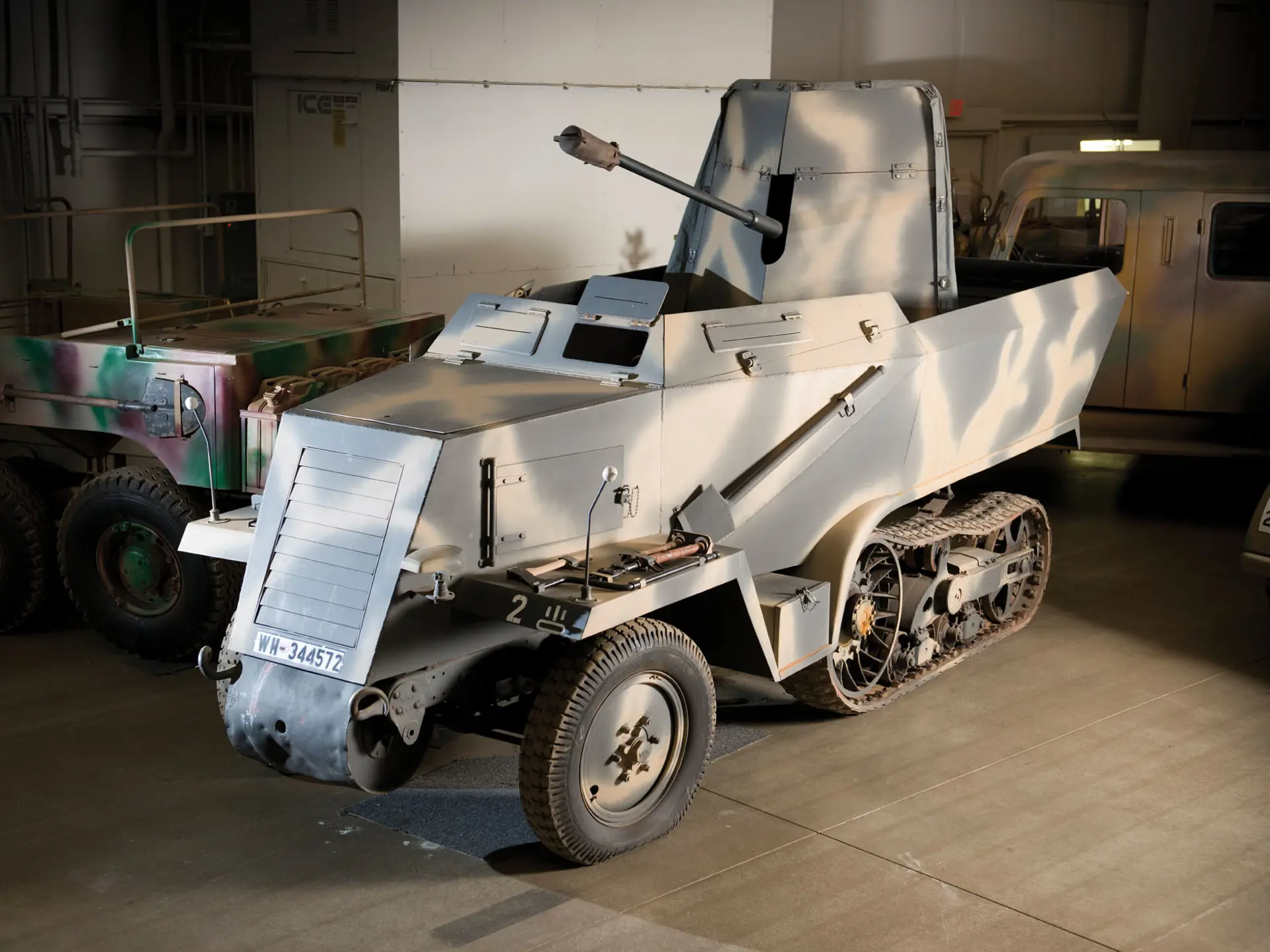 1939-43 Unic Kegresse P107/U304(f) Armored Half-Track | The National ...