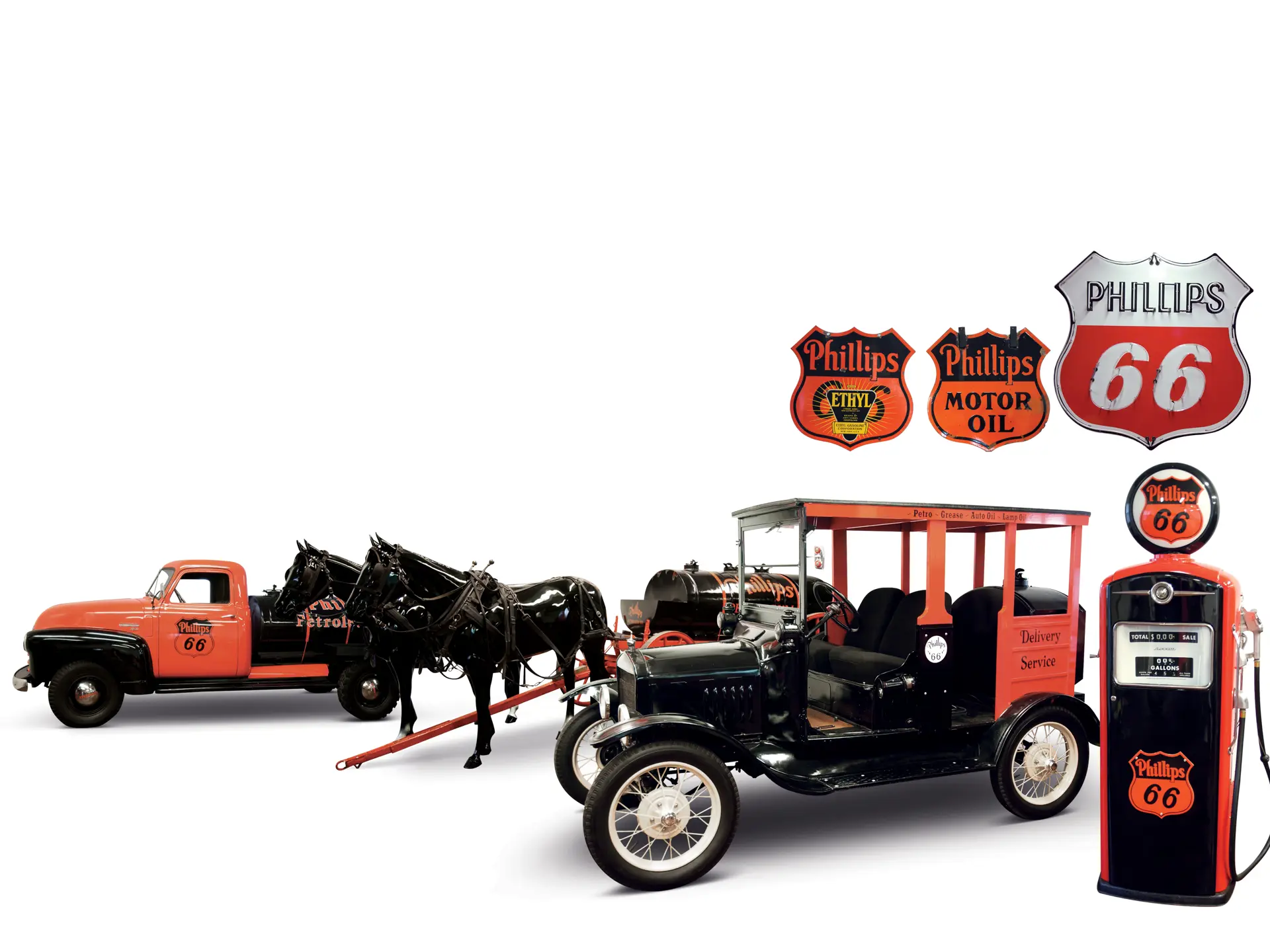 Phillips 66 Gas & Oil Museum Collection | Vintage Motor Cars of Hershey ...