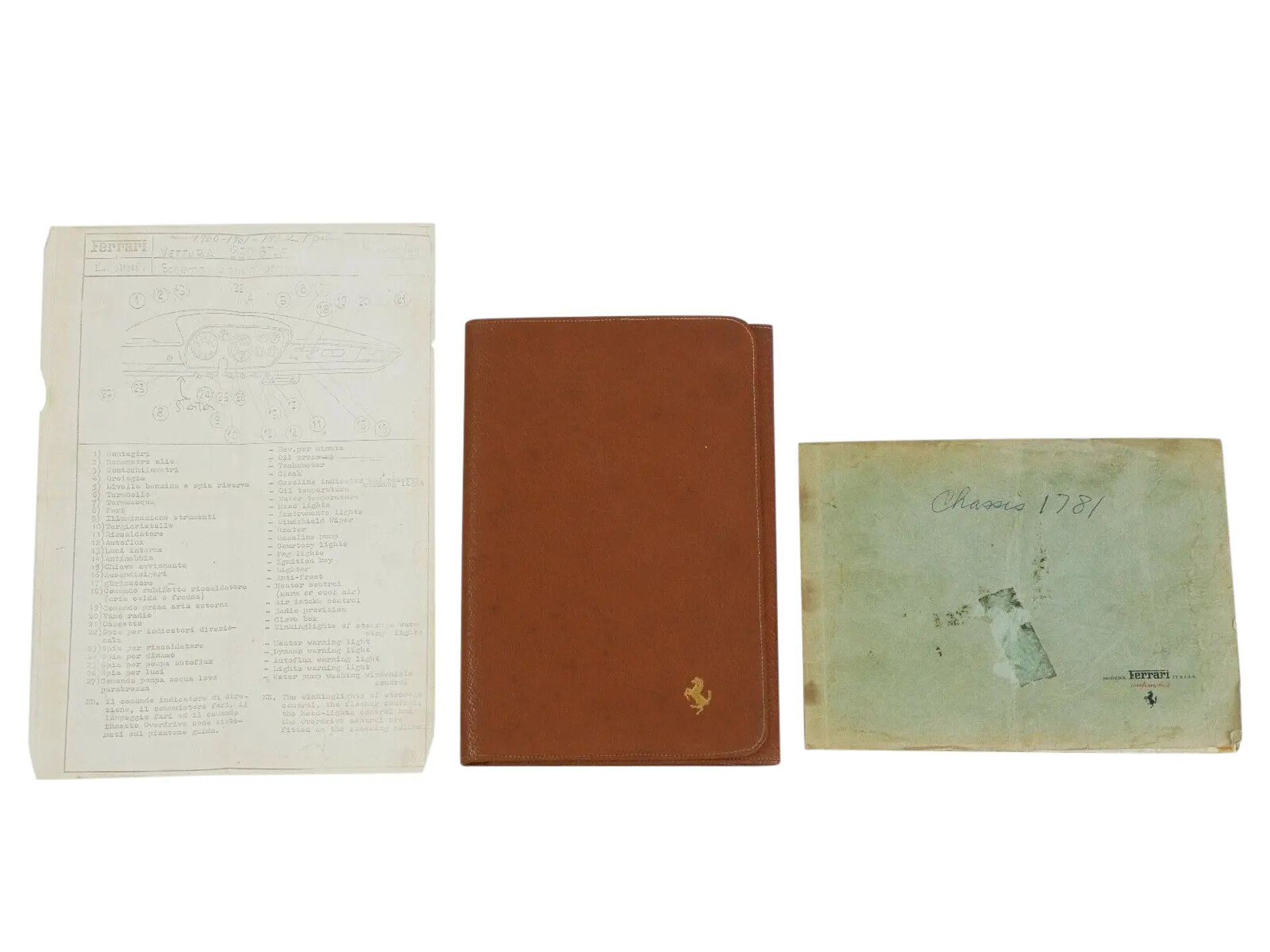 Ferrari 250 GT Owner's Manual and Folio | The European Sale featuring ...